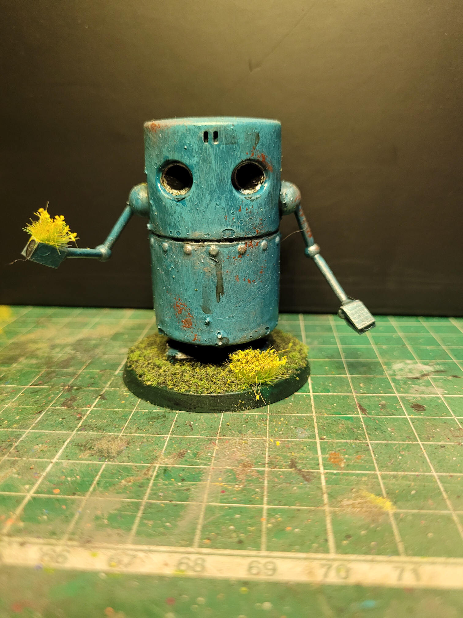 ArtStation - Blue Round Robot