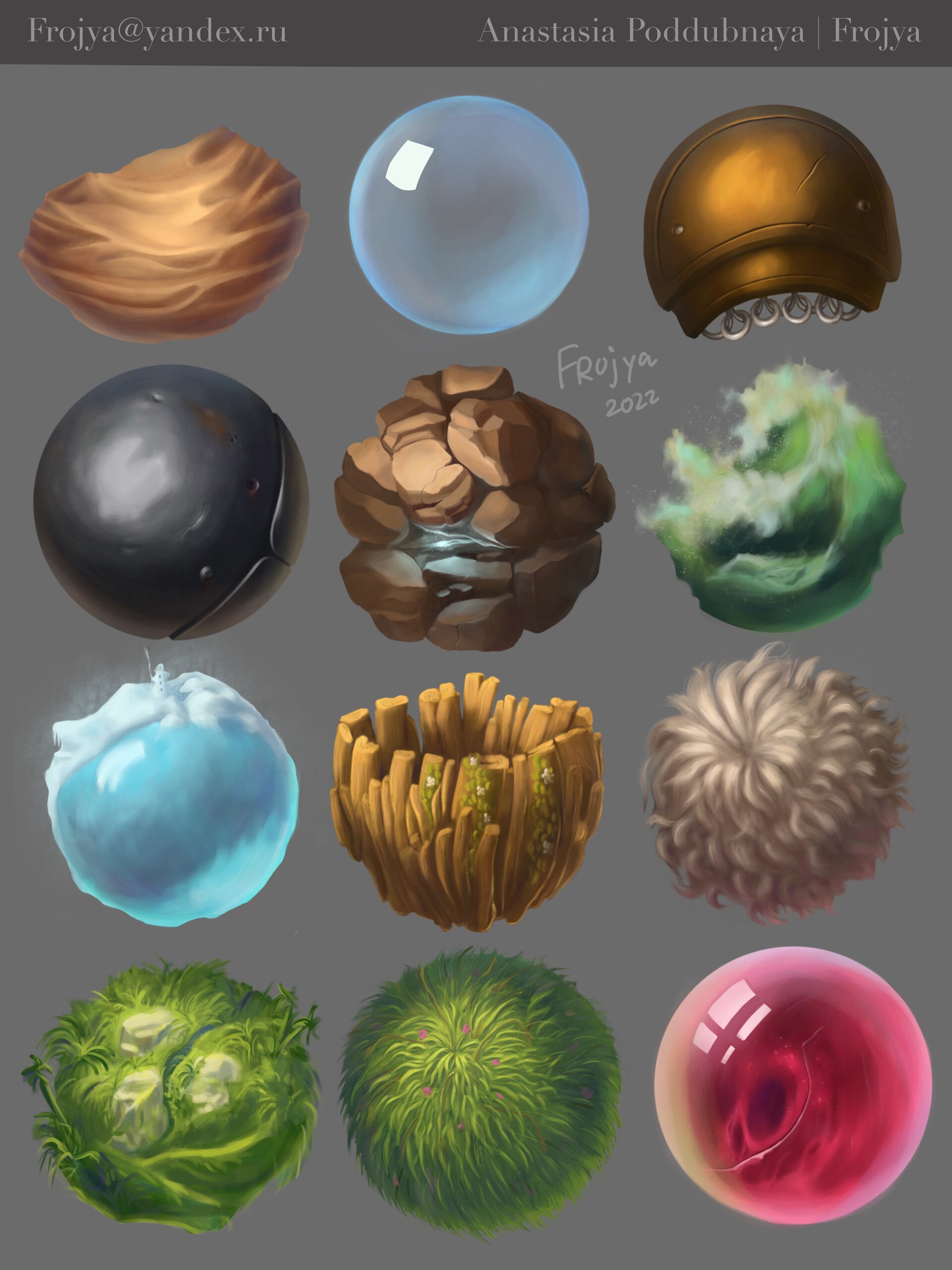 ArtStation - Material and Texture Studies