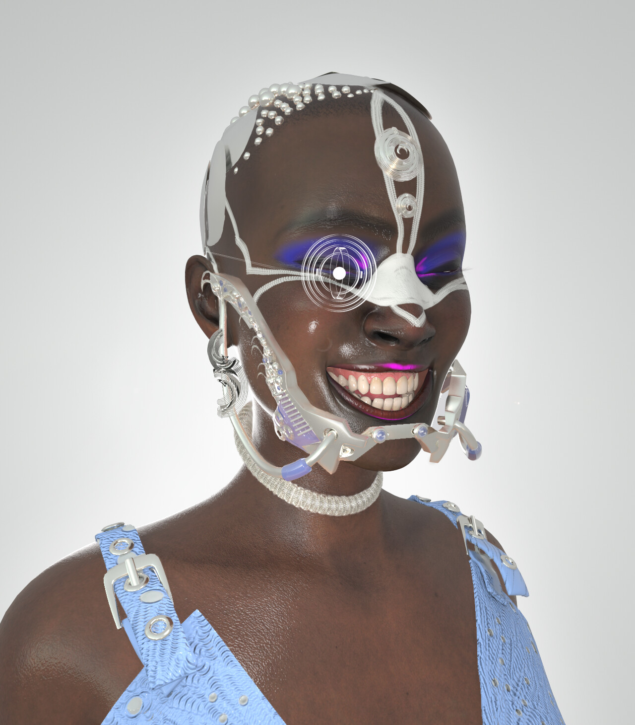 ArtStation - NFT Cyber Girls