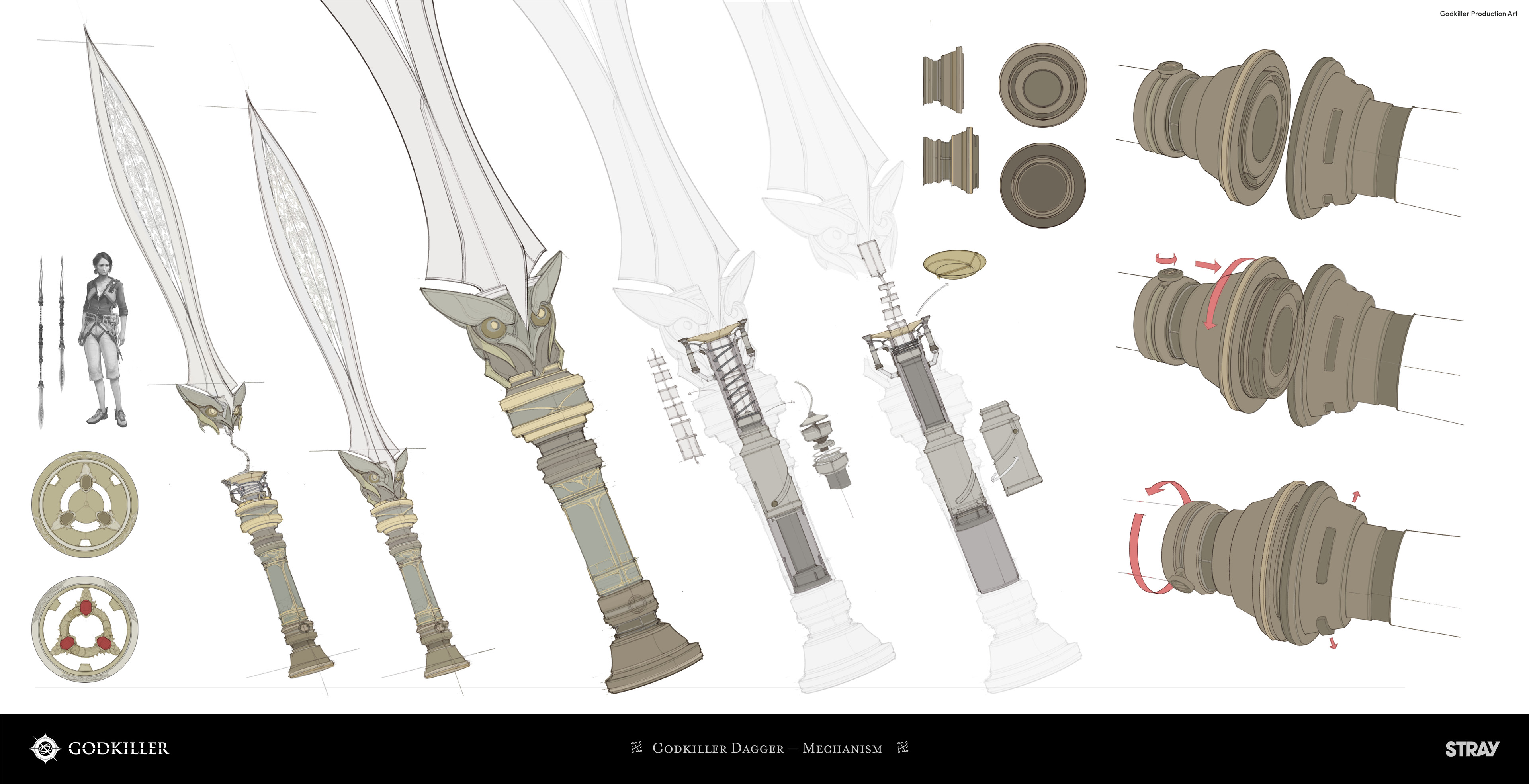 Stray Studios - Godkiller - Godkiller Daggers