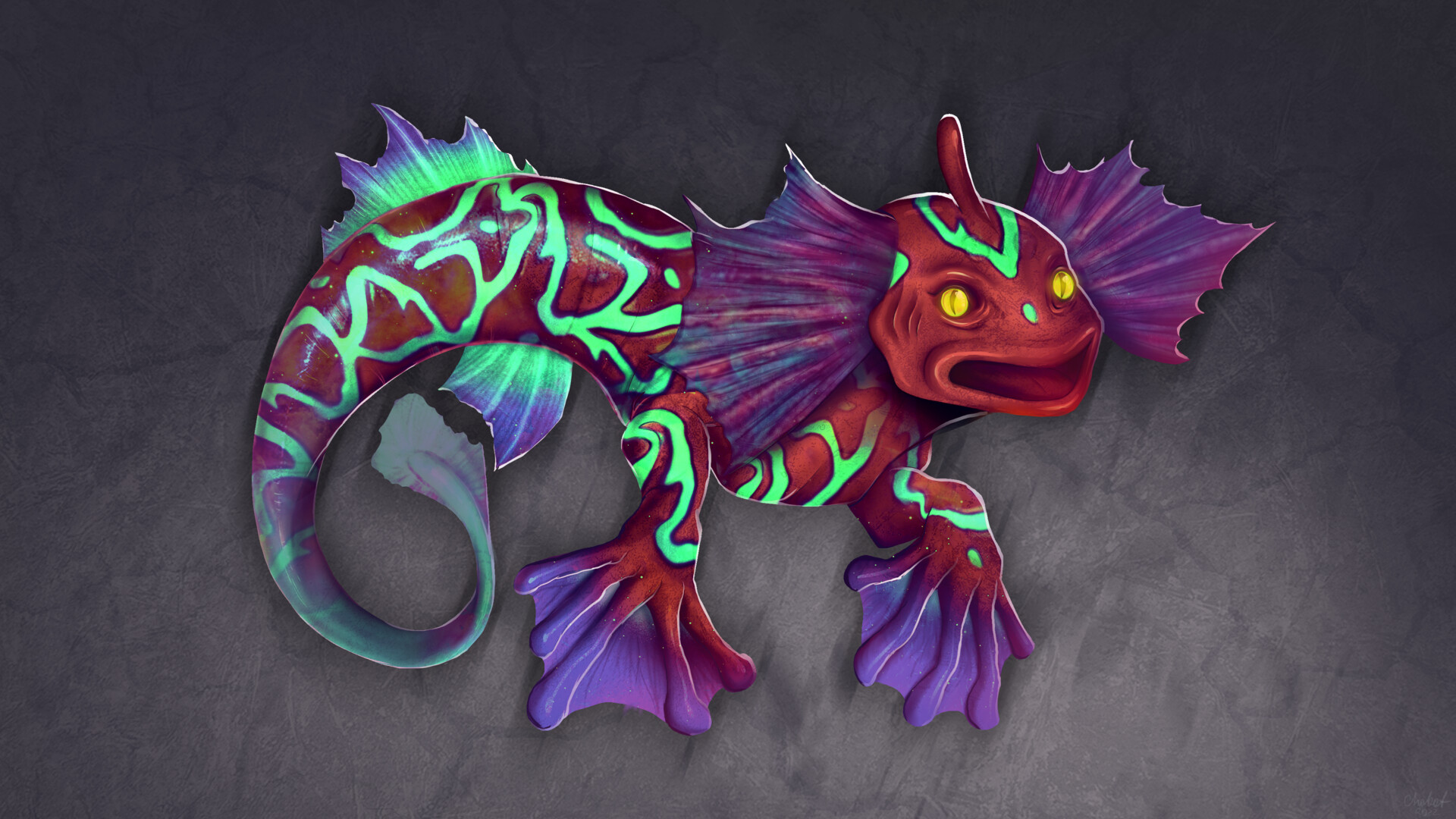 ArtStation - underwater creature concept