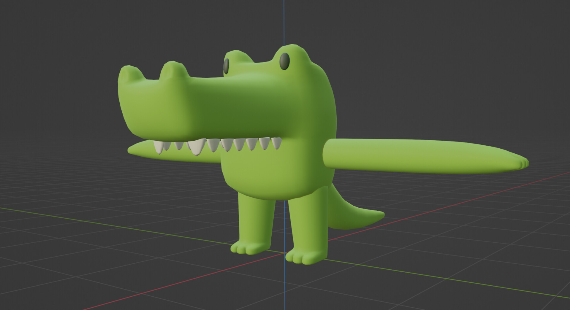 ArtStation - Croc - 3D Character Rig for animation movie