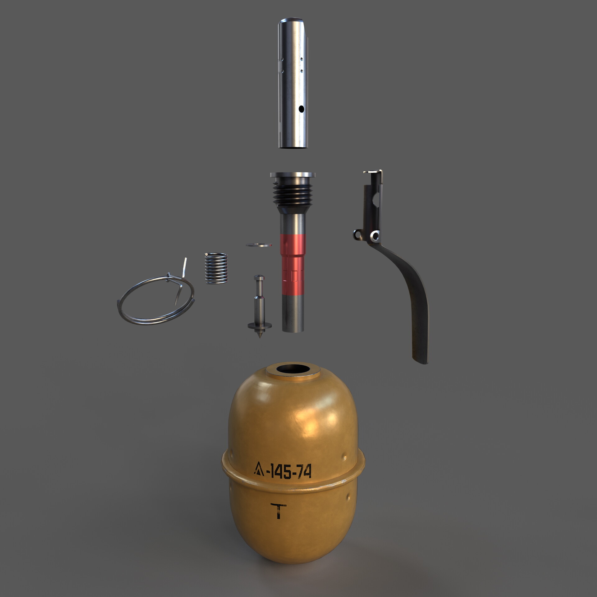 ArtStation - RGD-5 Low-poly 3D model