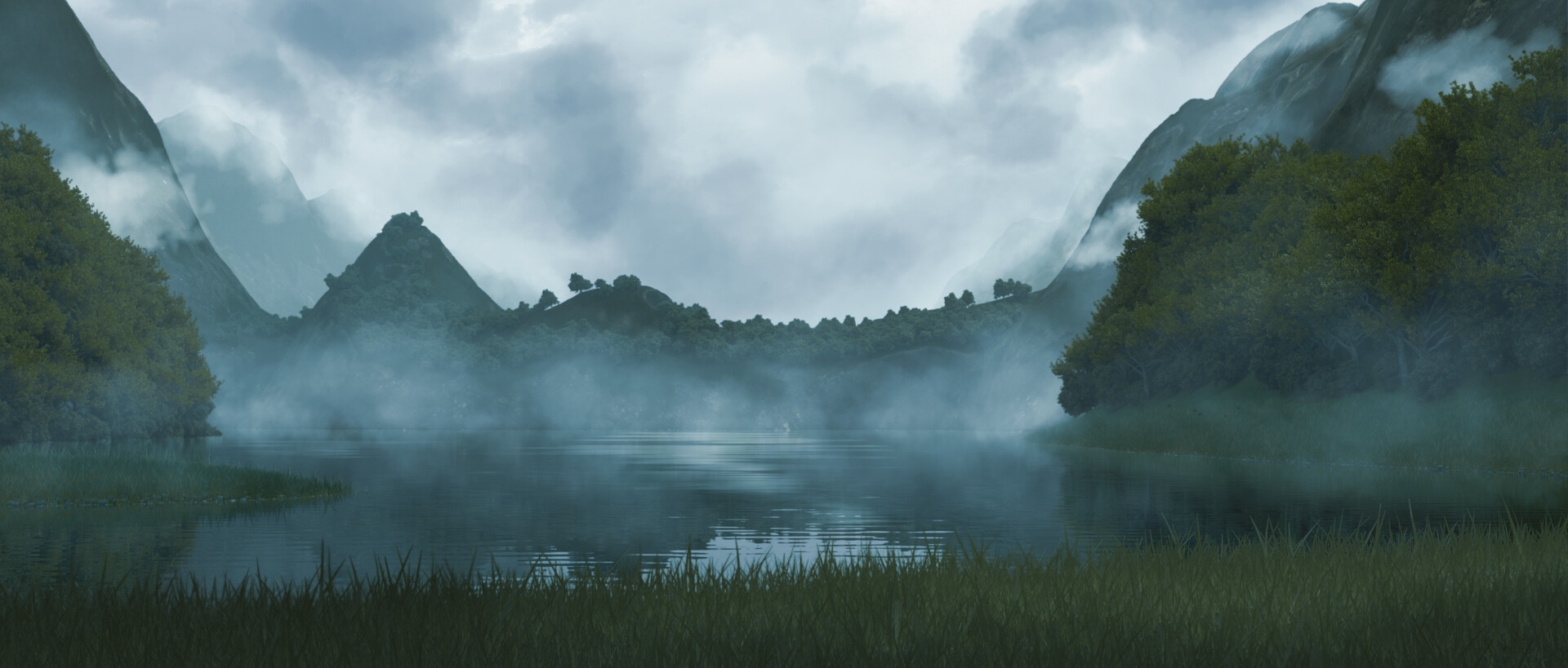 ArtStation - Mystic Lake