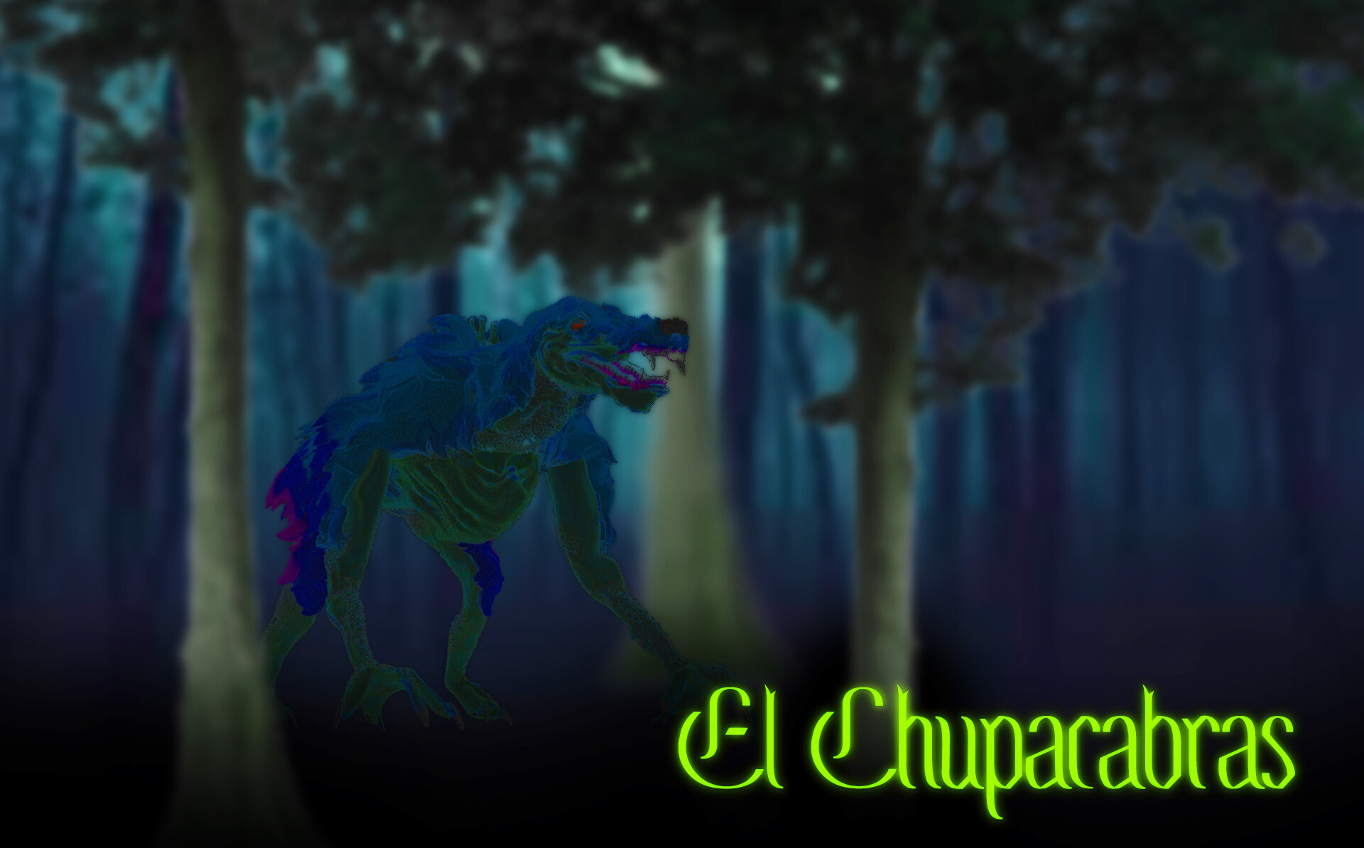 ArtStation - El Chupacabras