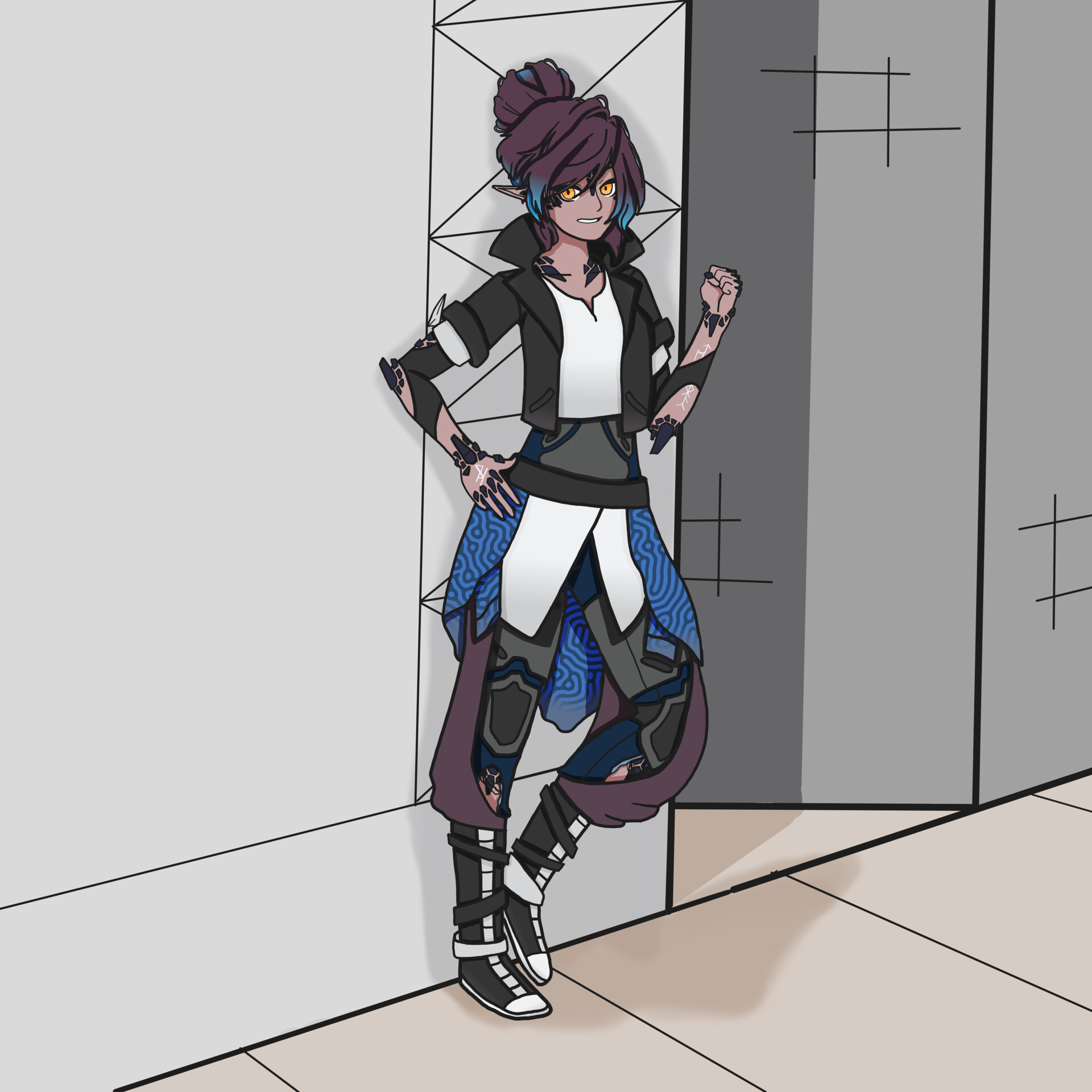 ArtStation - Cyber Hero