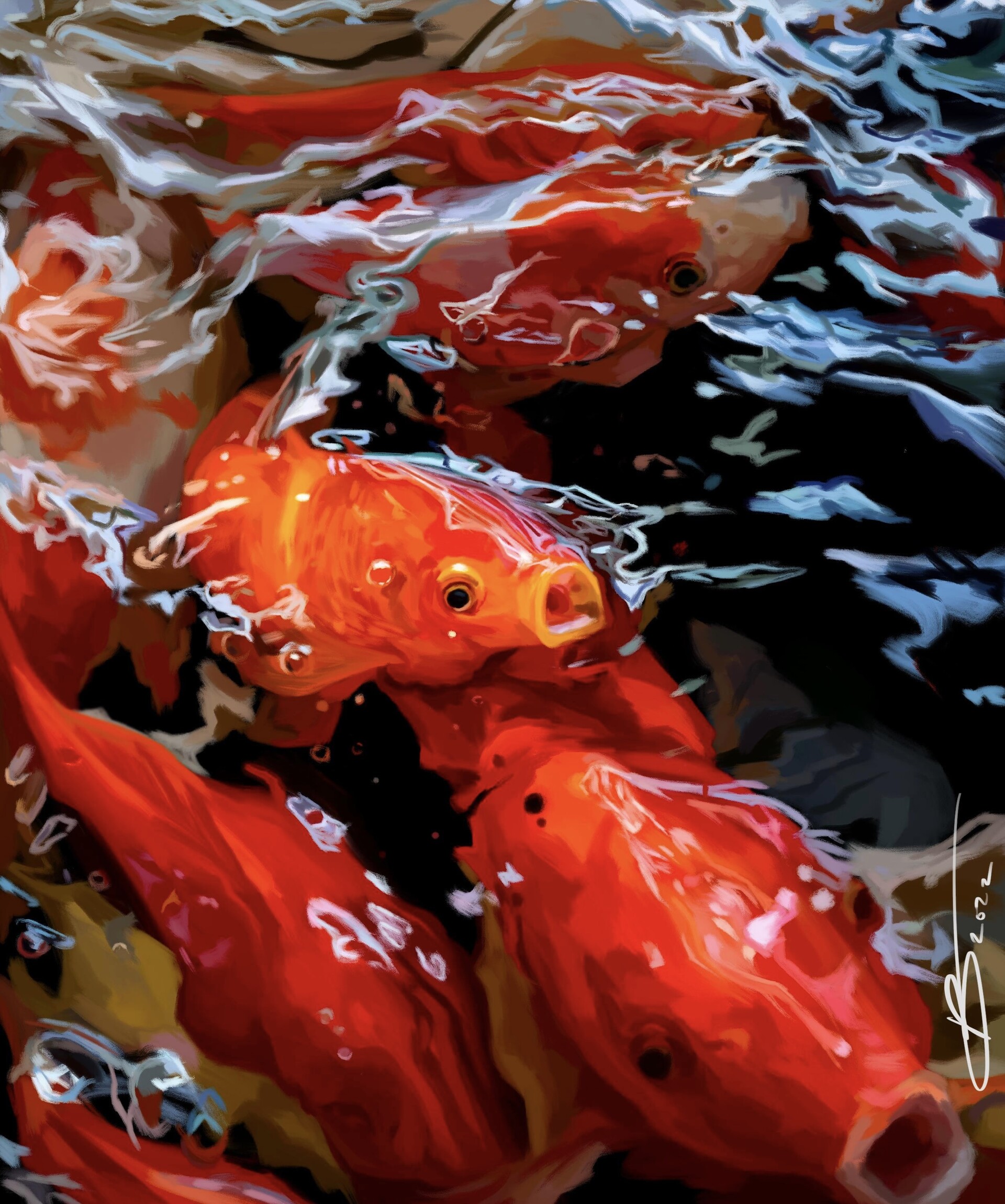 ArtStation - Fish study