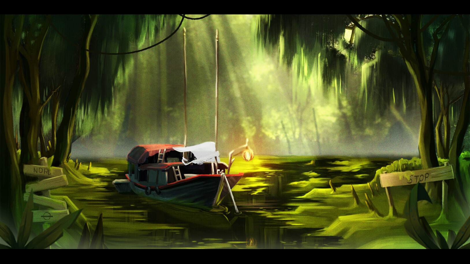 ArtStation - Concept Art "Swamp"