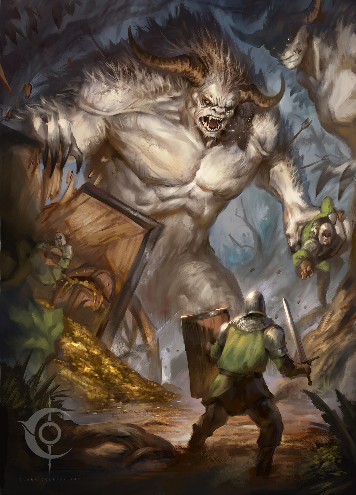 ArtStation - Ogre Ambush