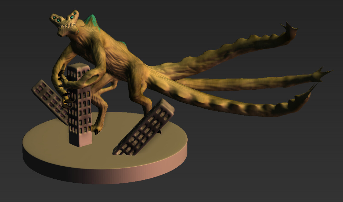 ArtStation - Organic Modeling Final Slattern