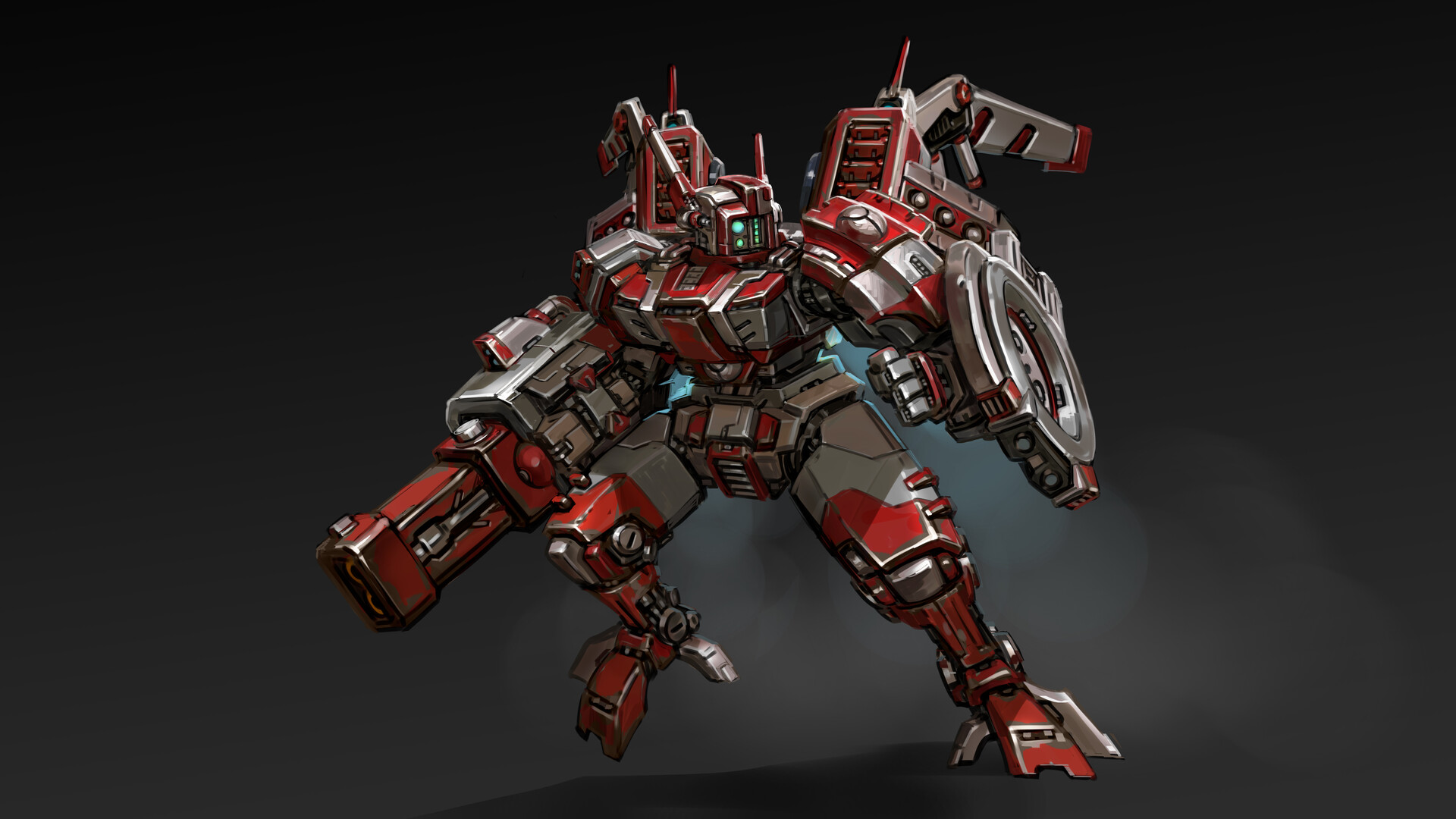 ArtStation - Tau Battle Suit