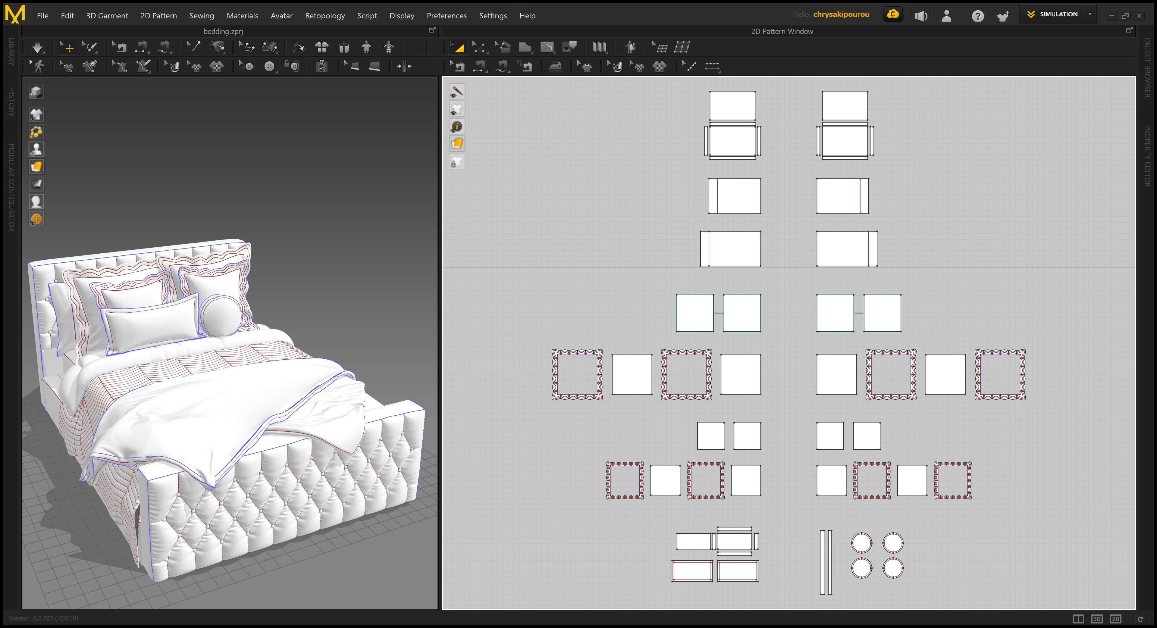 Chrysa Kipourou - Bedroom Project