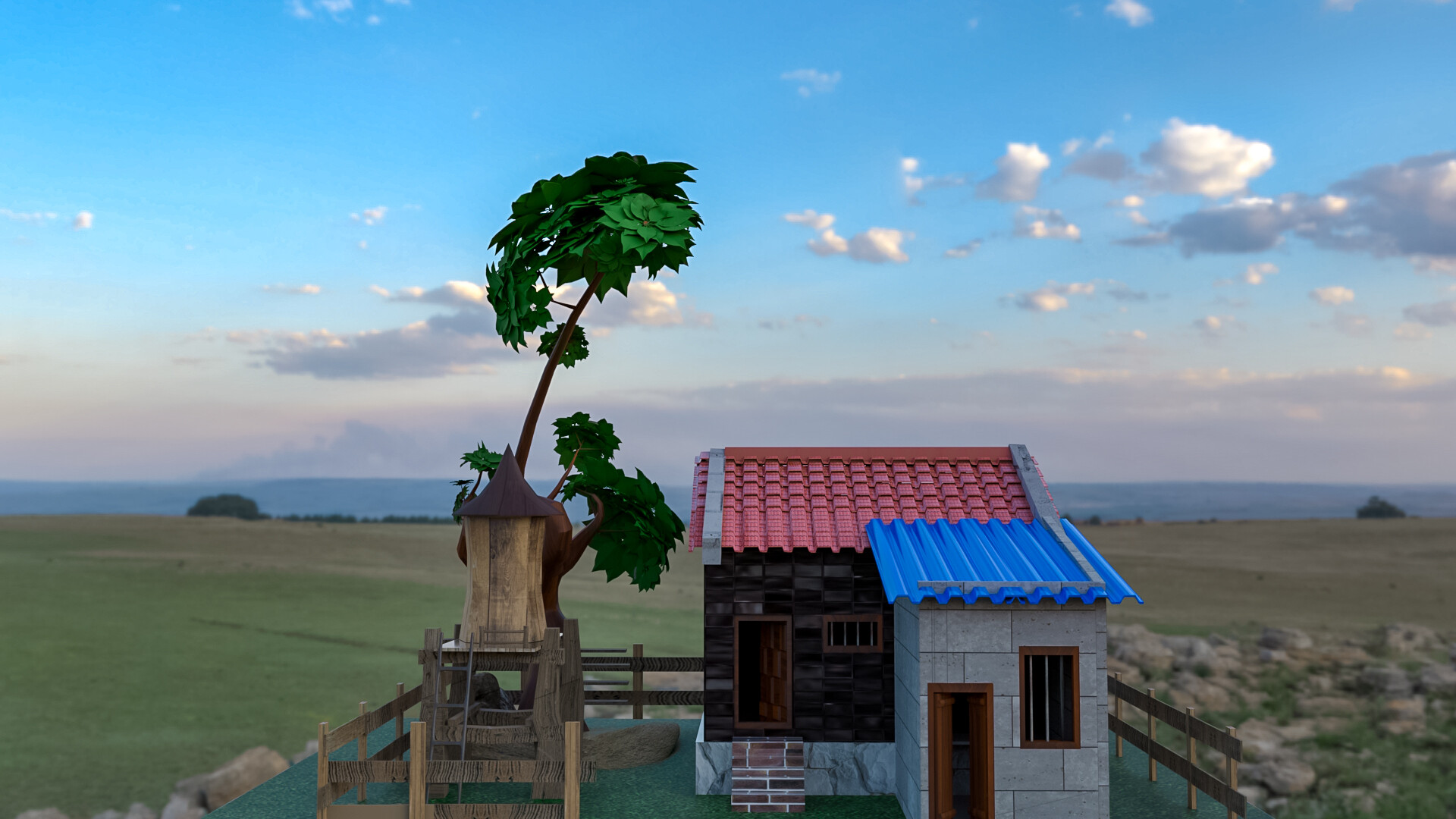 ArtStation - House 3d model