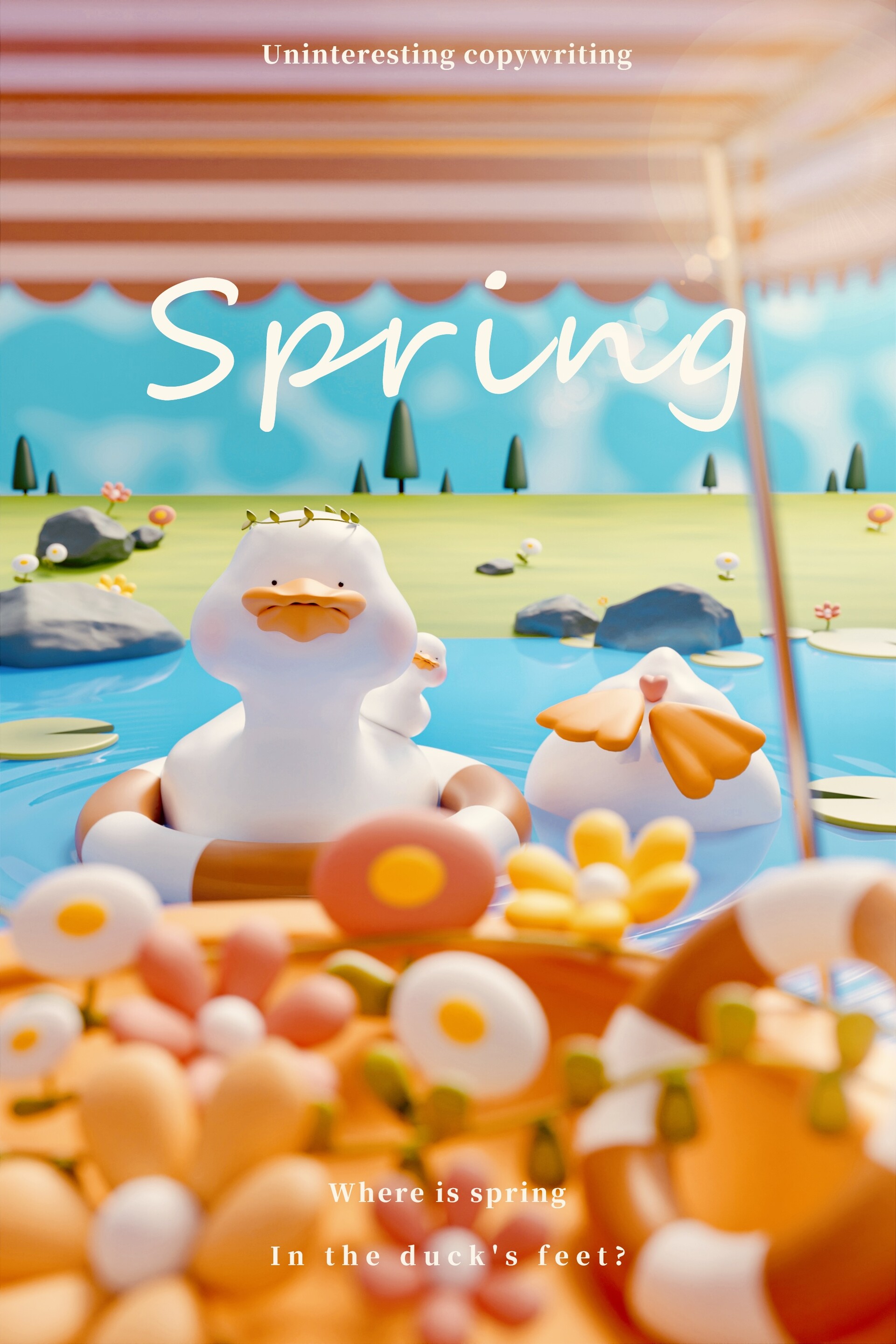 ArtStation - Spring is coming, duck