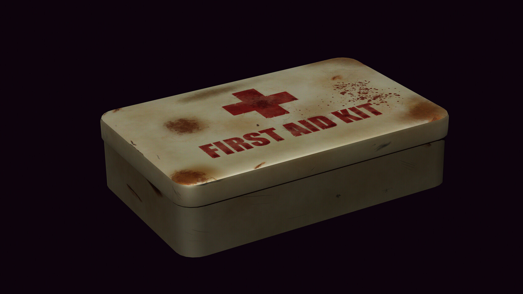 ArtStation - First aid kit - Unclean
