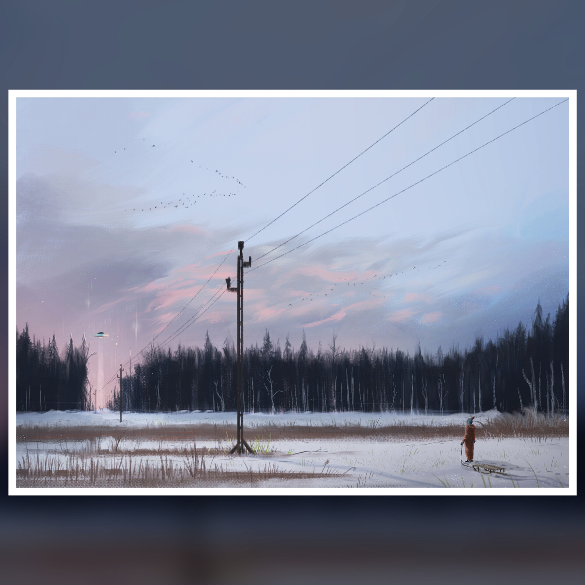 ArtStation - Winter paintings continued