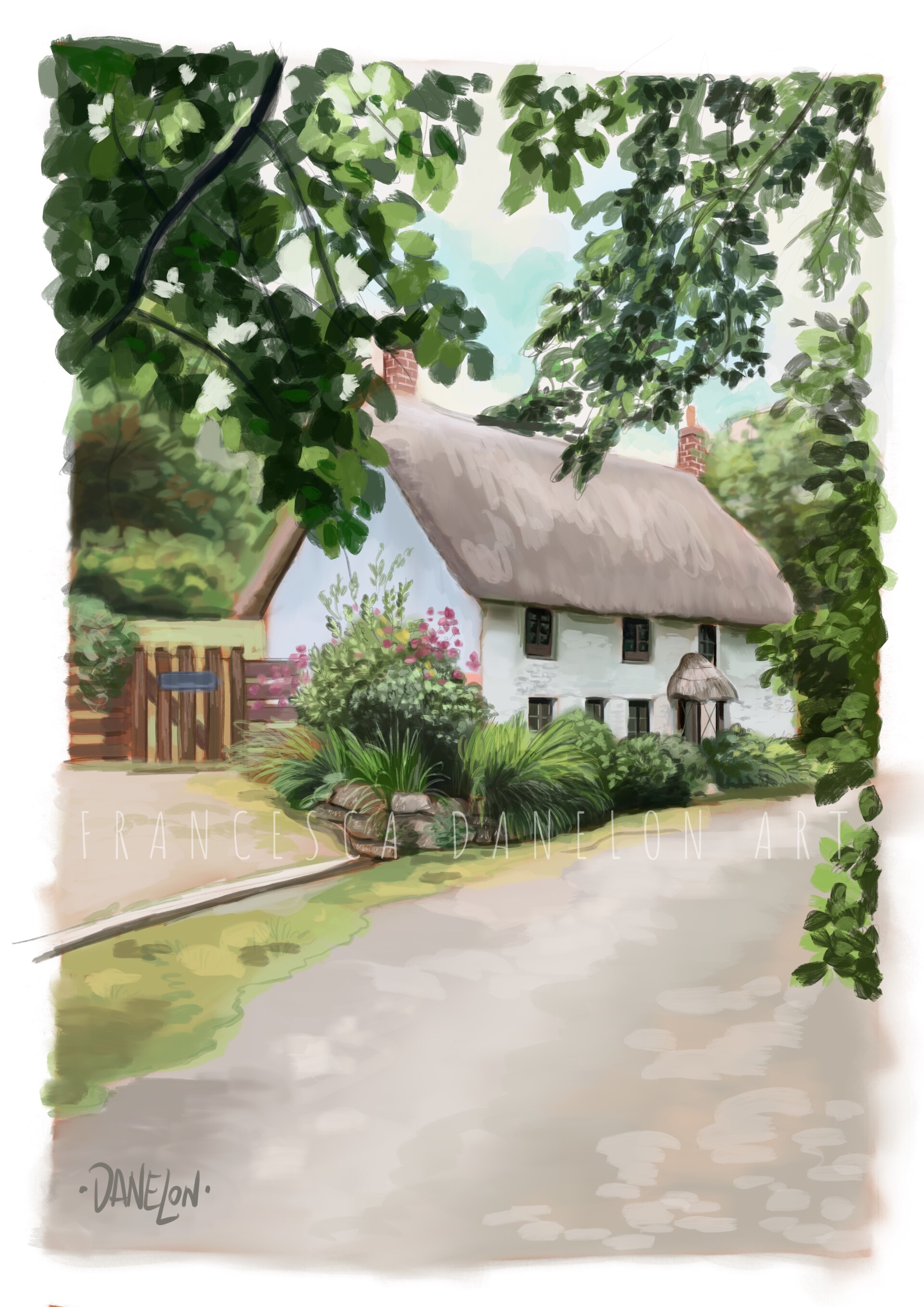 ArtStation - The Thatch Cottage