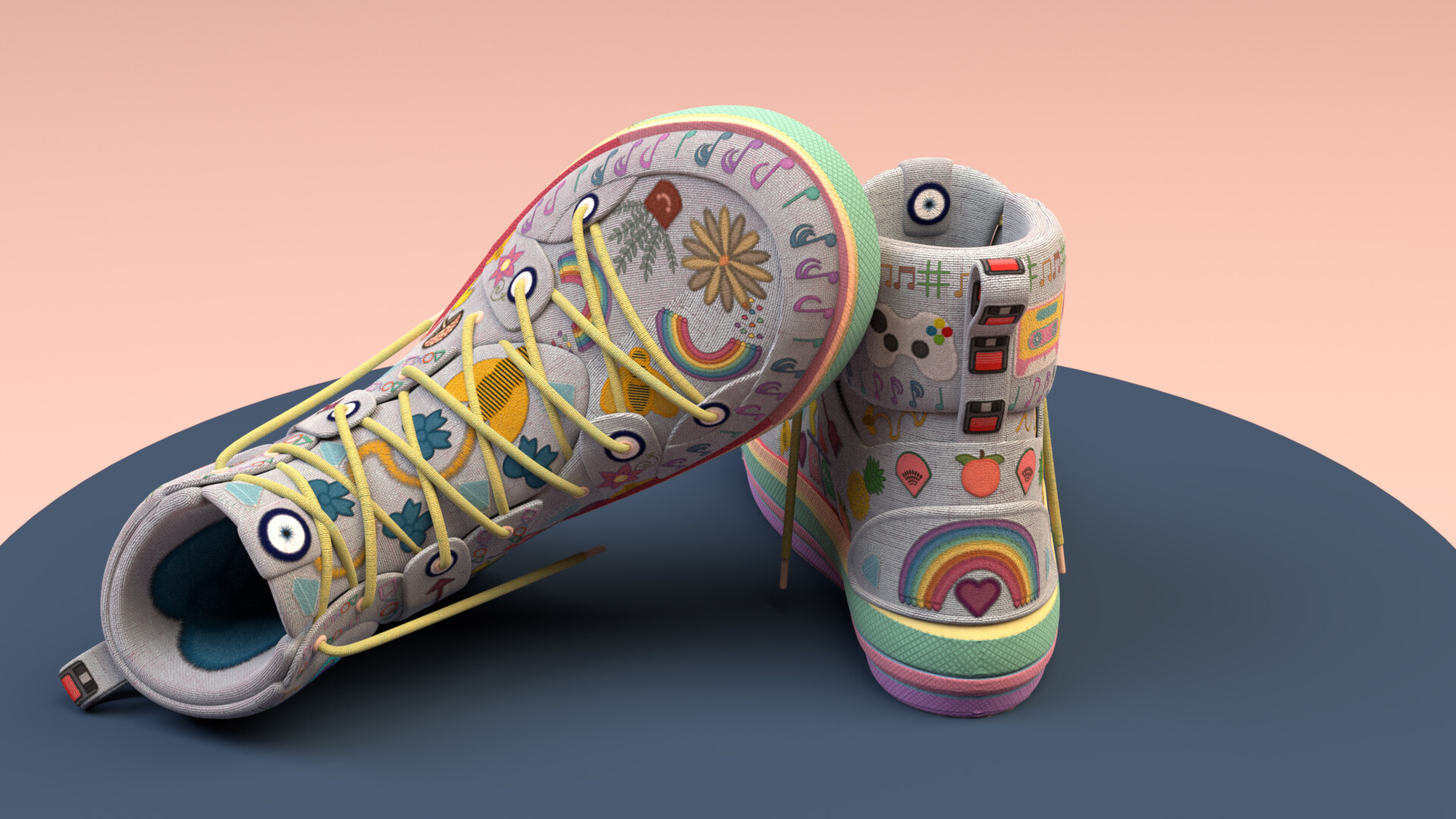 Chrysa Kipourou - Adobe The Great Shoecase Competition ReWork