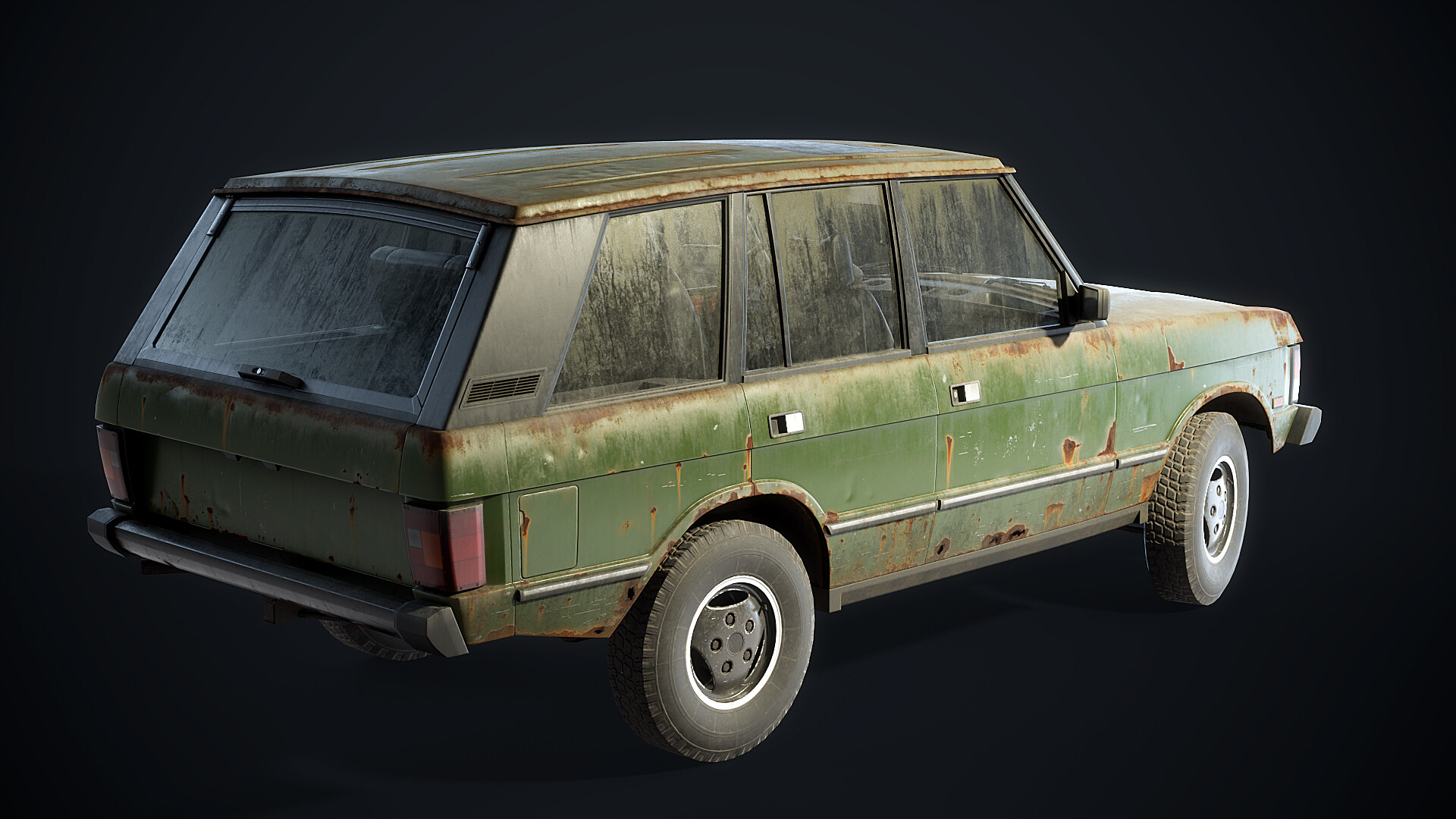 Games Artist - Range Rover Classic – Vehicle Breakdown – Alex Azunyan