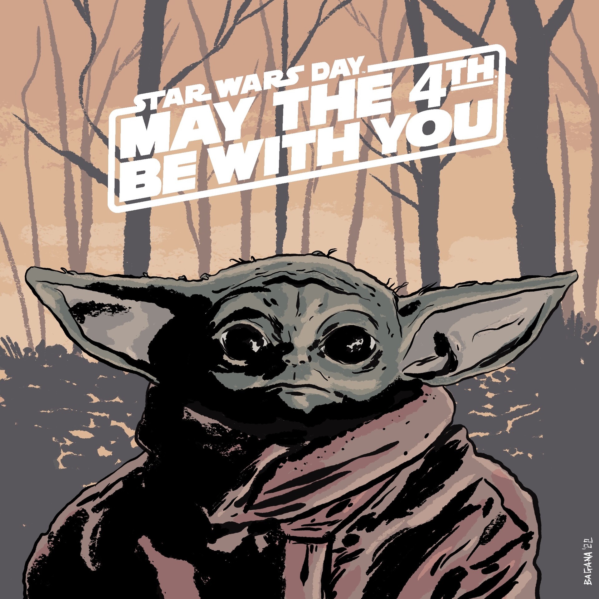ArtStation - Grogu. Star Wars Day