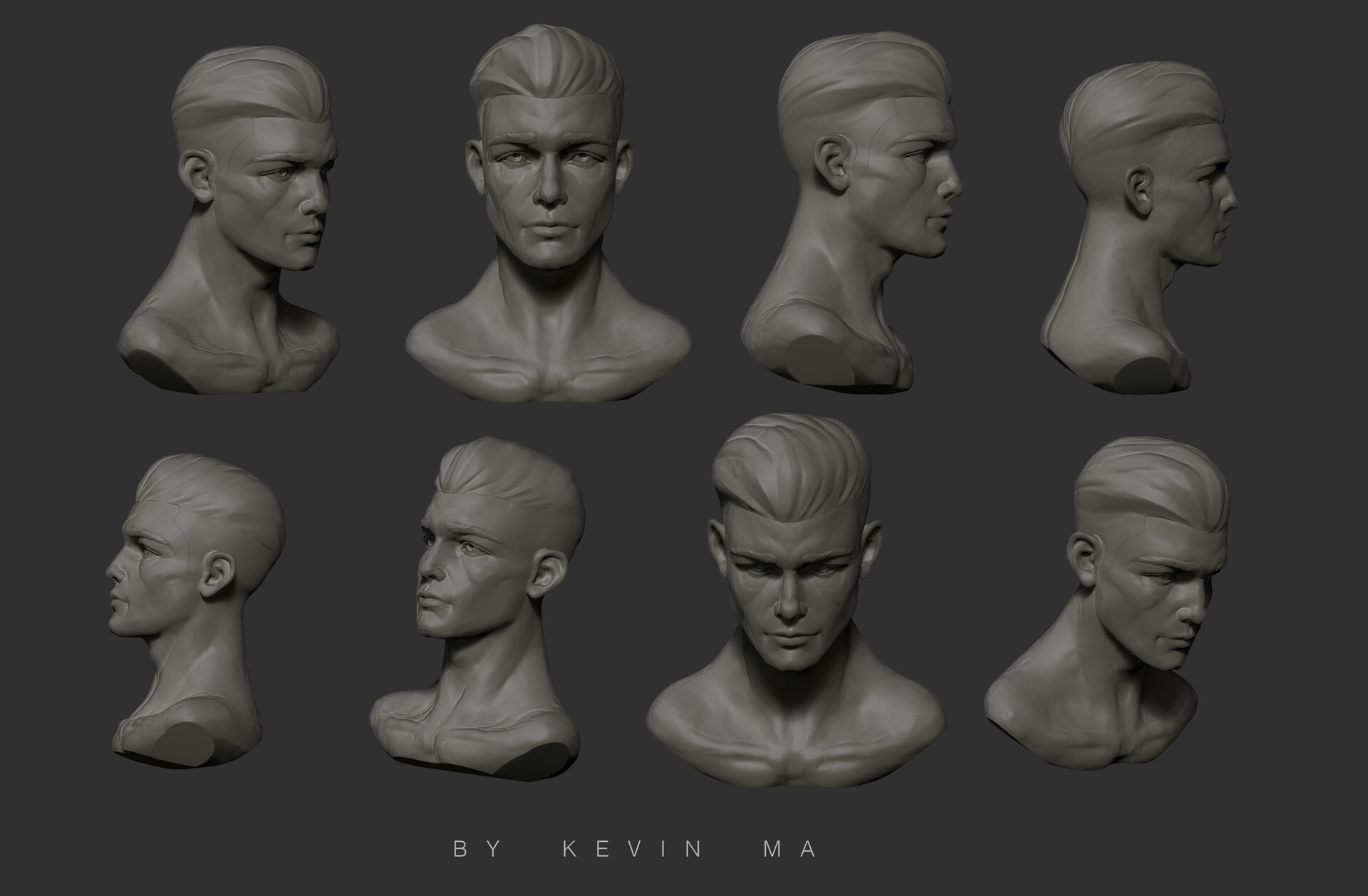 ArtStation - Yet Another Guy Bust