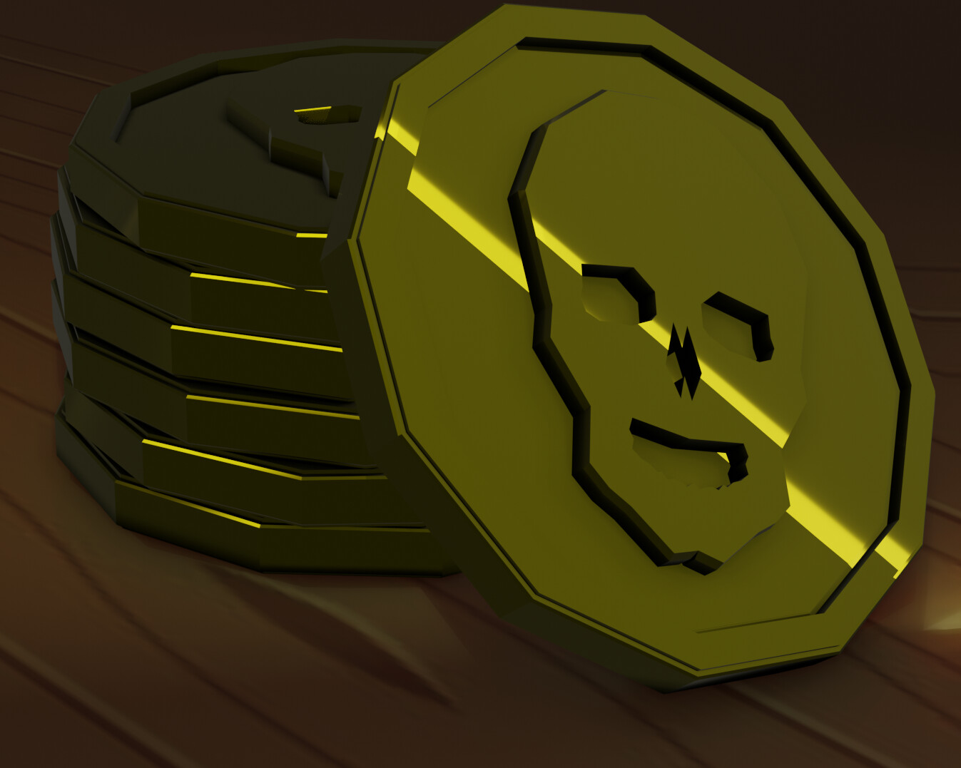 ArtStation - Pirate Coins