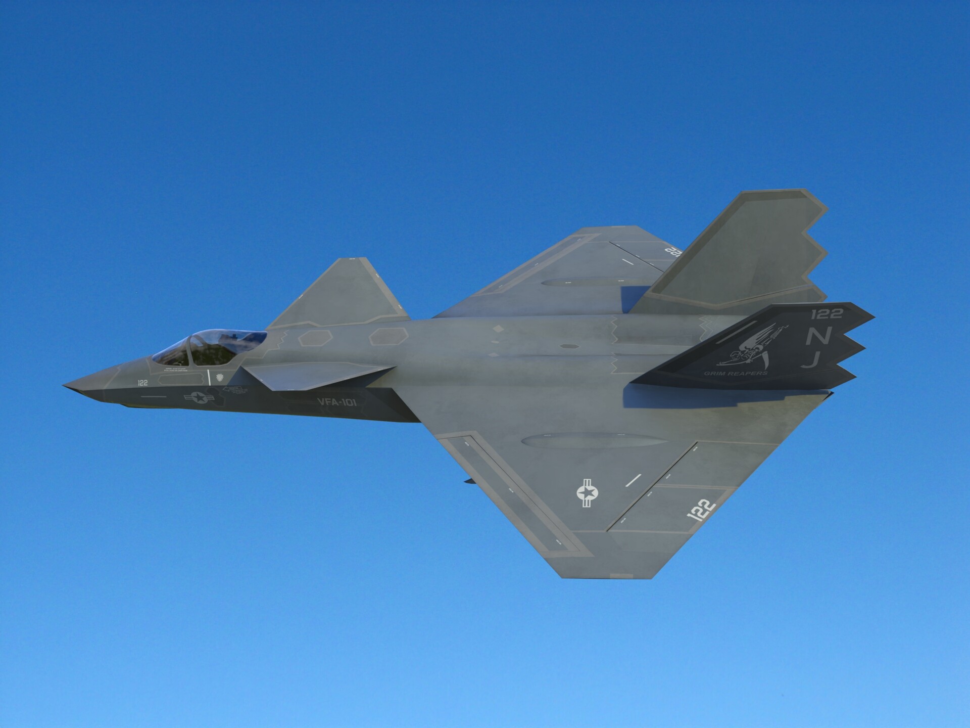 Tim Samedov - YF-23 naval NATF-23 3D model