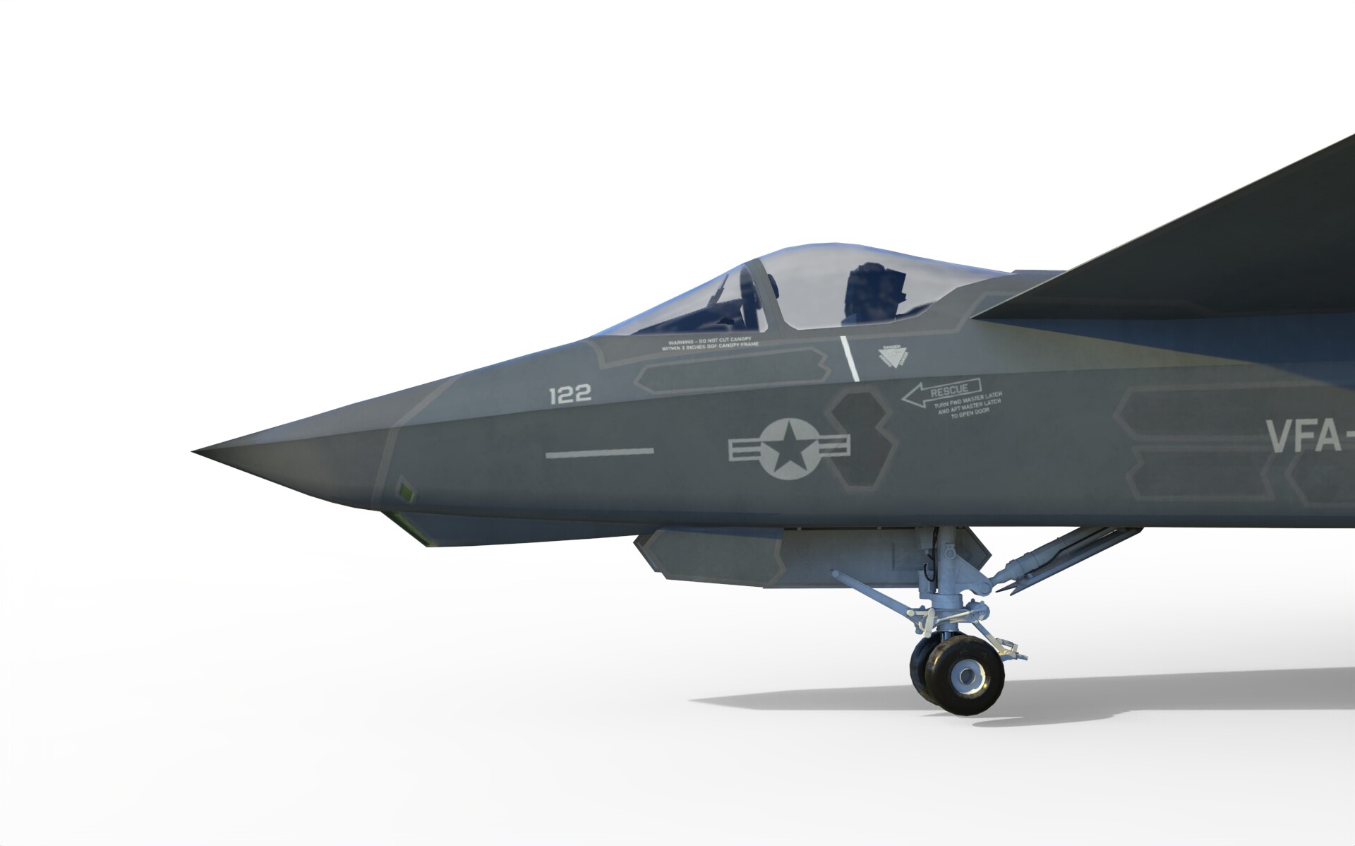 Tim Samedov - YF-23 naval NATF-23 3D model