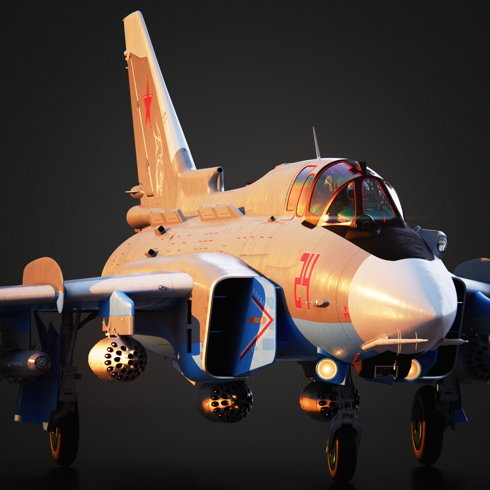 Jamison Cunningham - SU-22M5 Fighter Bomber