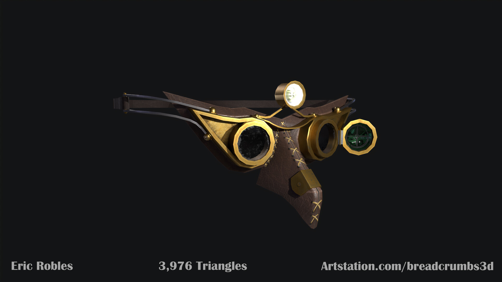 ArtStation - Steampunk Goggles