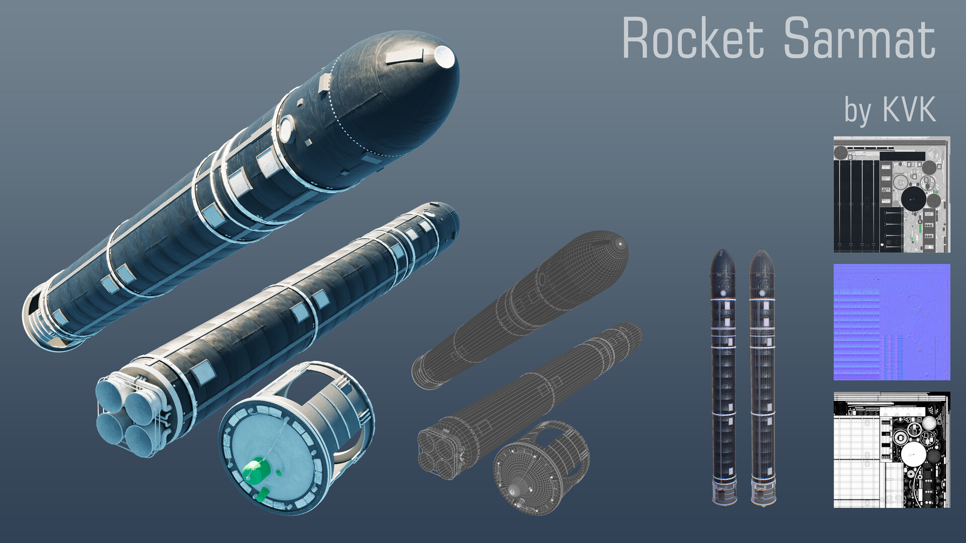 ArtStation - Rocket Sarmat