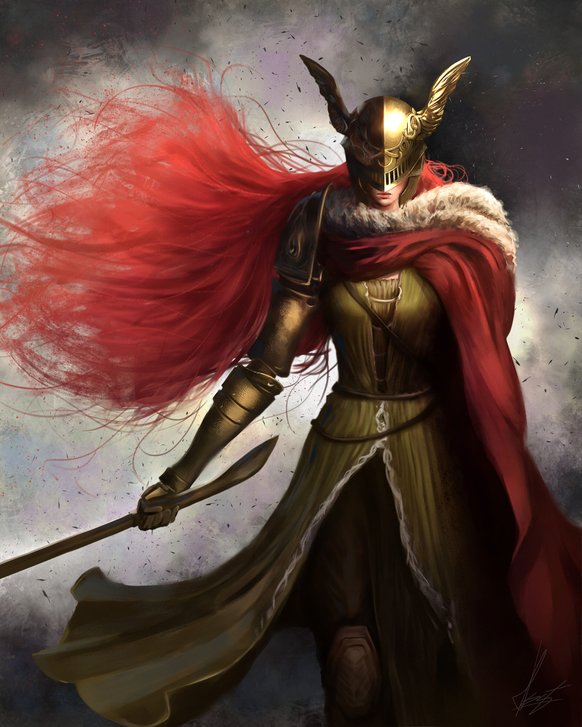 ArtStation - Malenia, Blade of Miquella