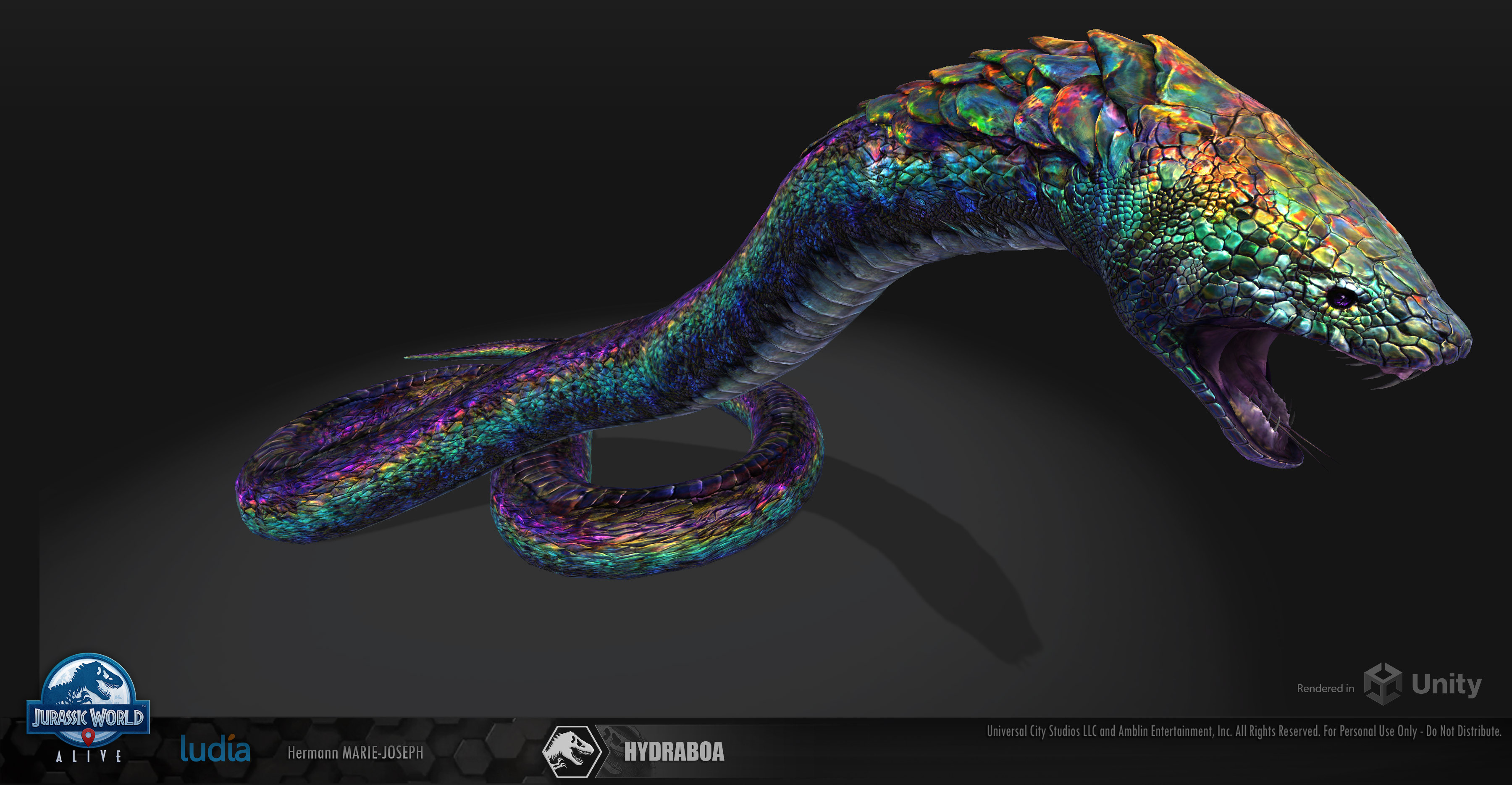 Hermann Marie-Joseph - Hydraboa - Jurassic World Alive