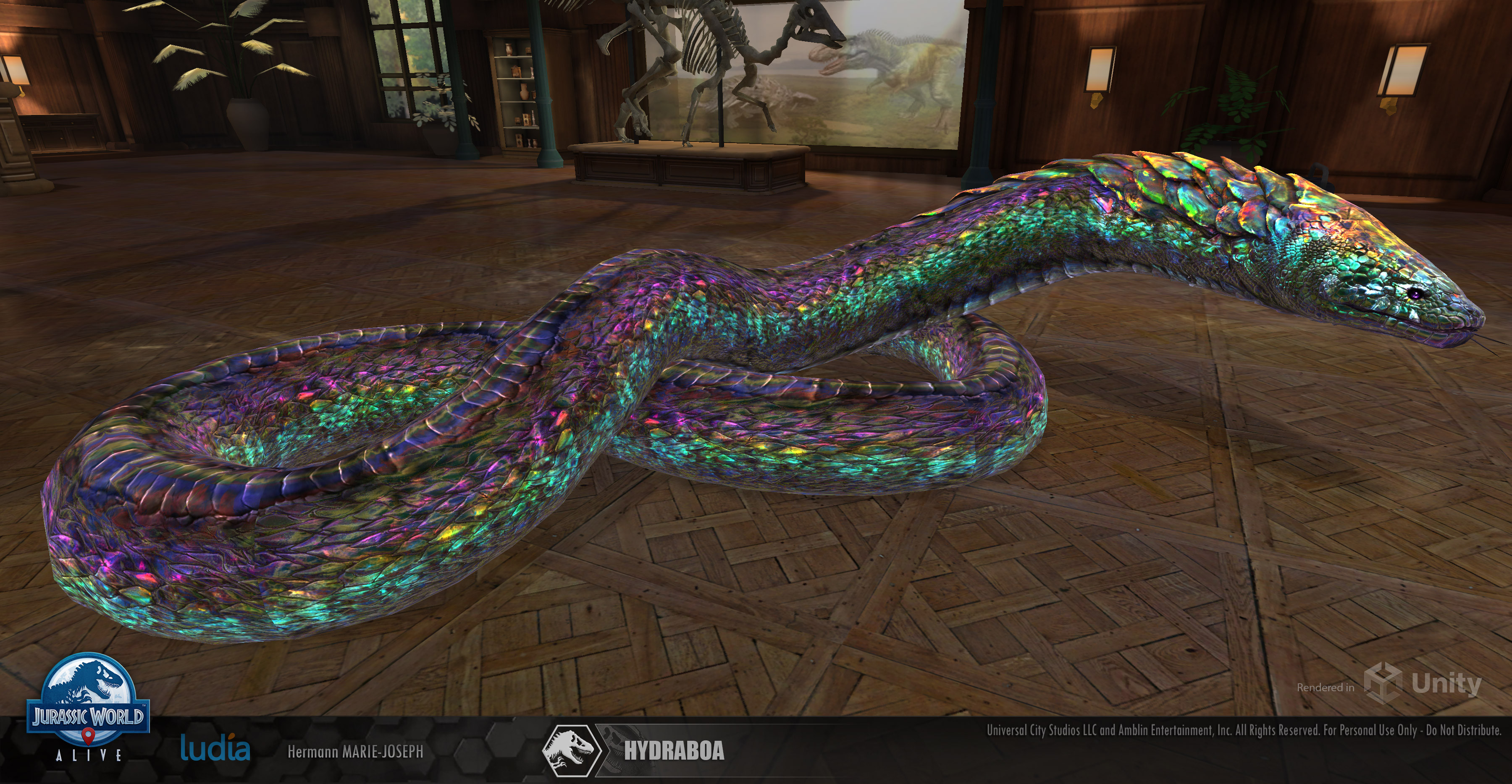 Hermann Marie-Joseph - Hydraboa - Jurassic World Alive