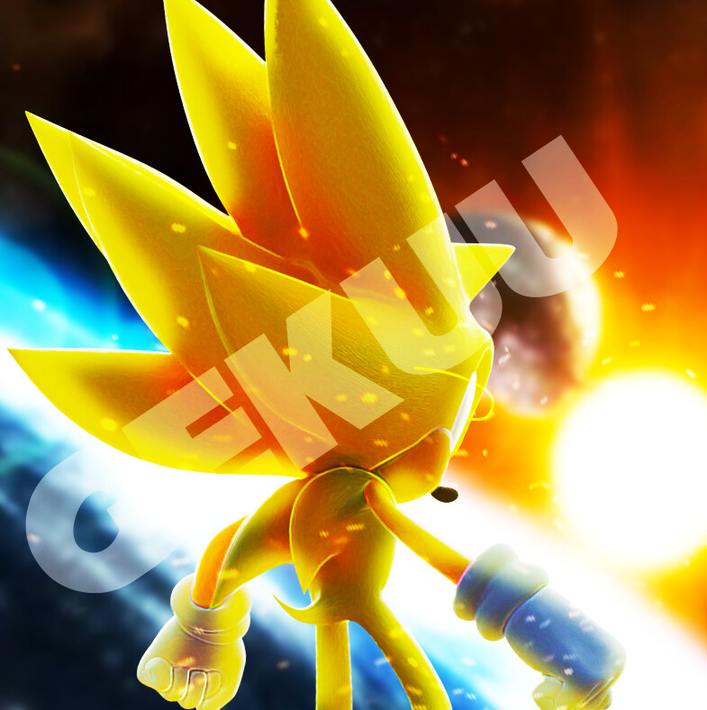 ArtStation - SUPER SONIC