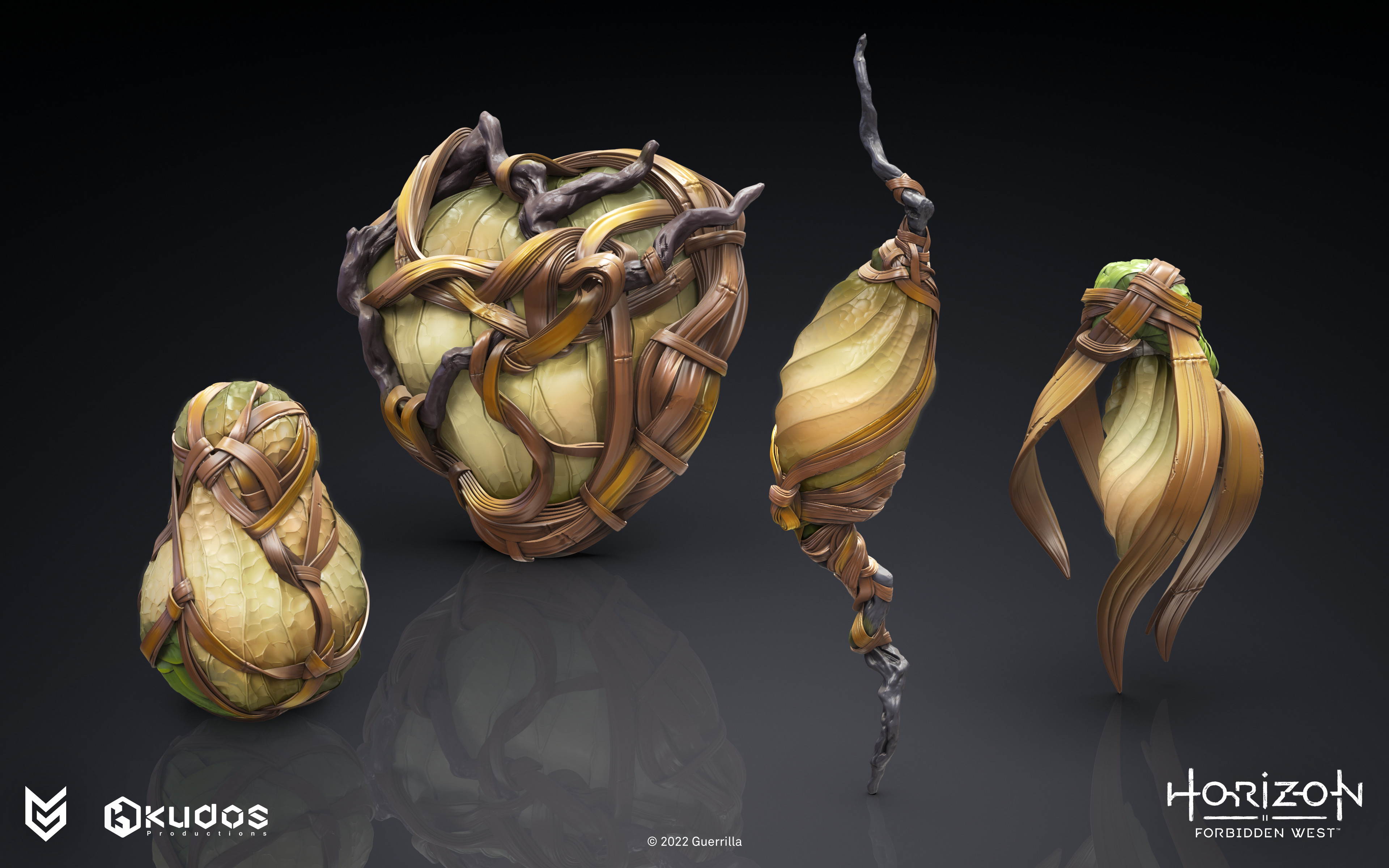 Kudos Productions - Horizon Forbidden West – Utaru Tribe Lamps