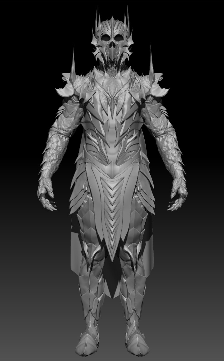 ArtStation - Sauron WIP