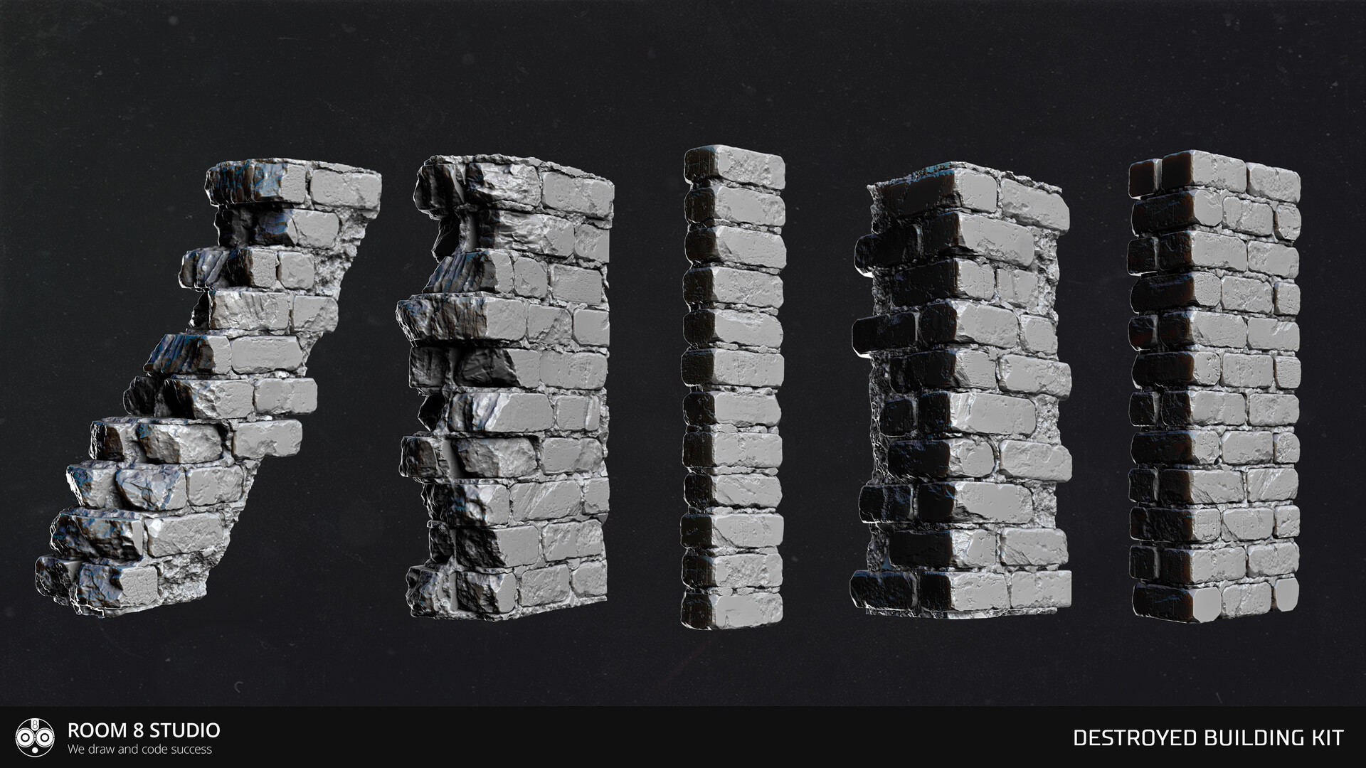 Roman Agieiev - Destroyed Building Kit