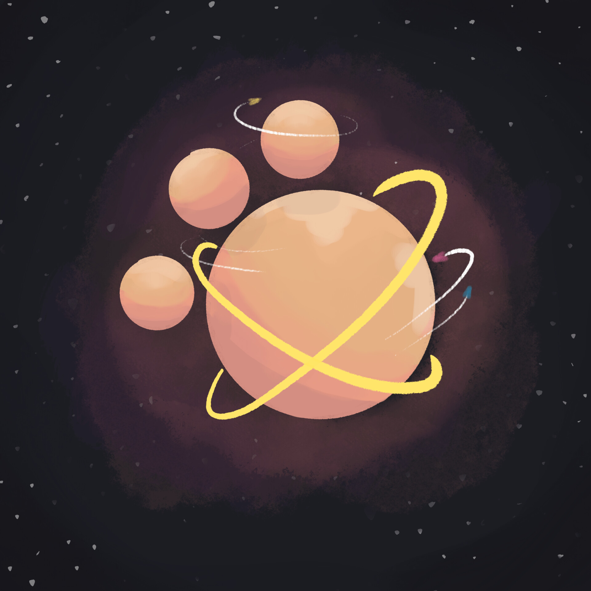 ArtStation - Base Planet Map