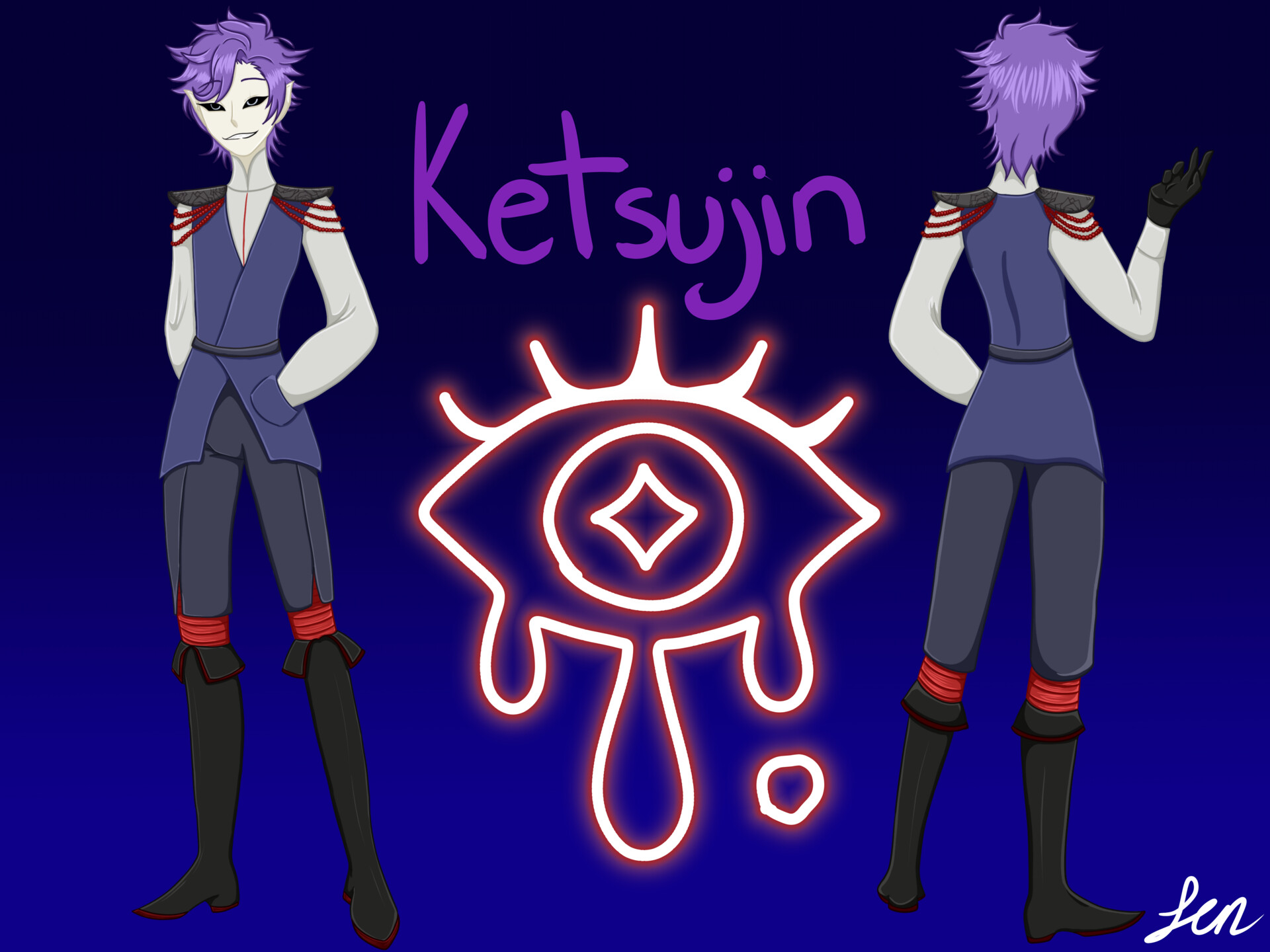 ArtStation - Ketsujin, Cleric of the Raven Queen