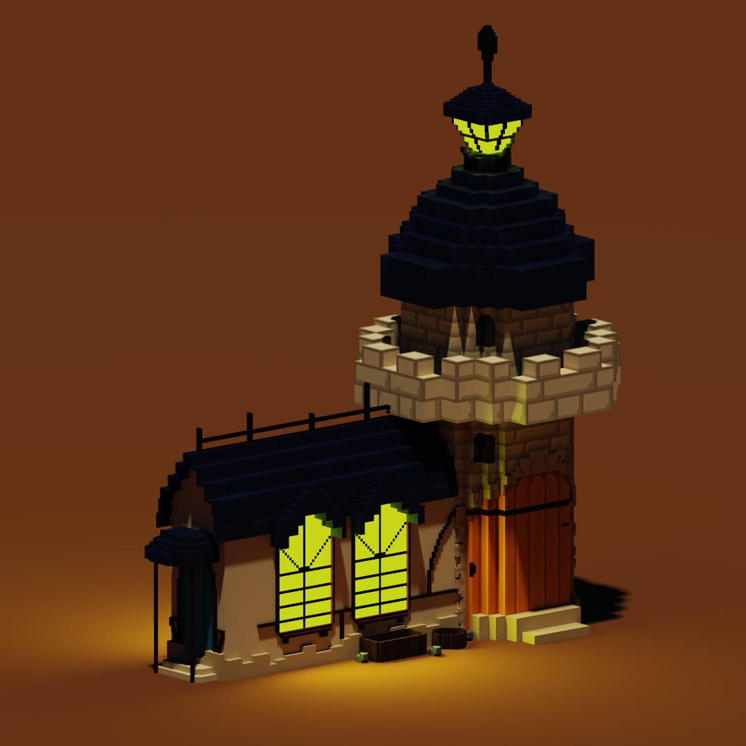 ArtStation - Spell tower