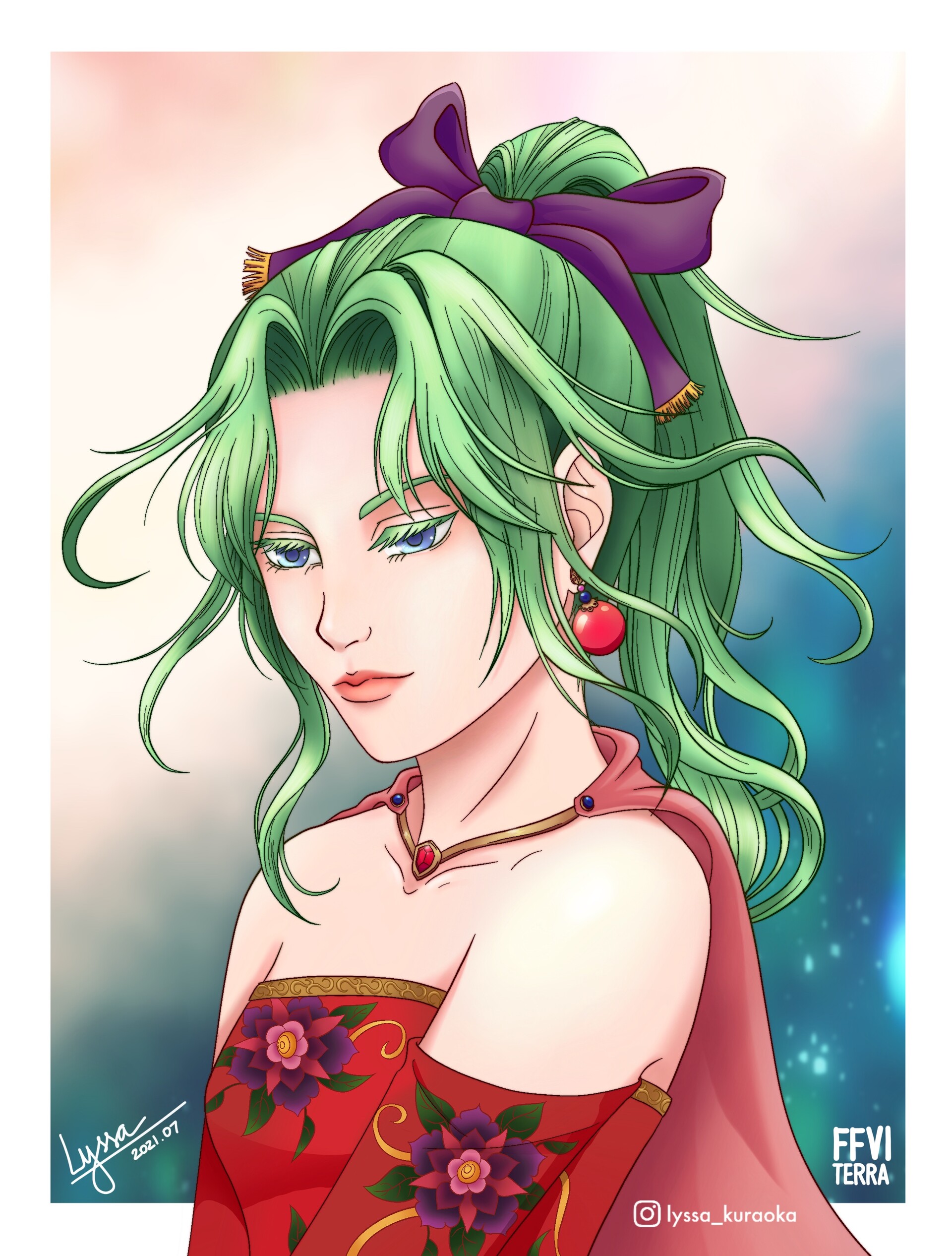 ArtStation - Terra (Final Fantasy VI)