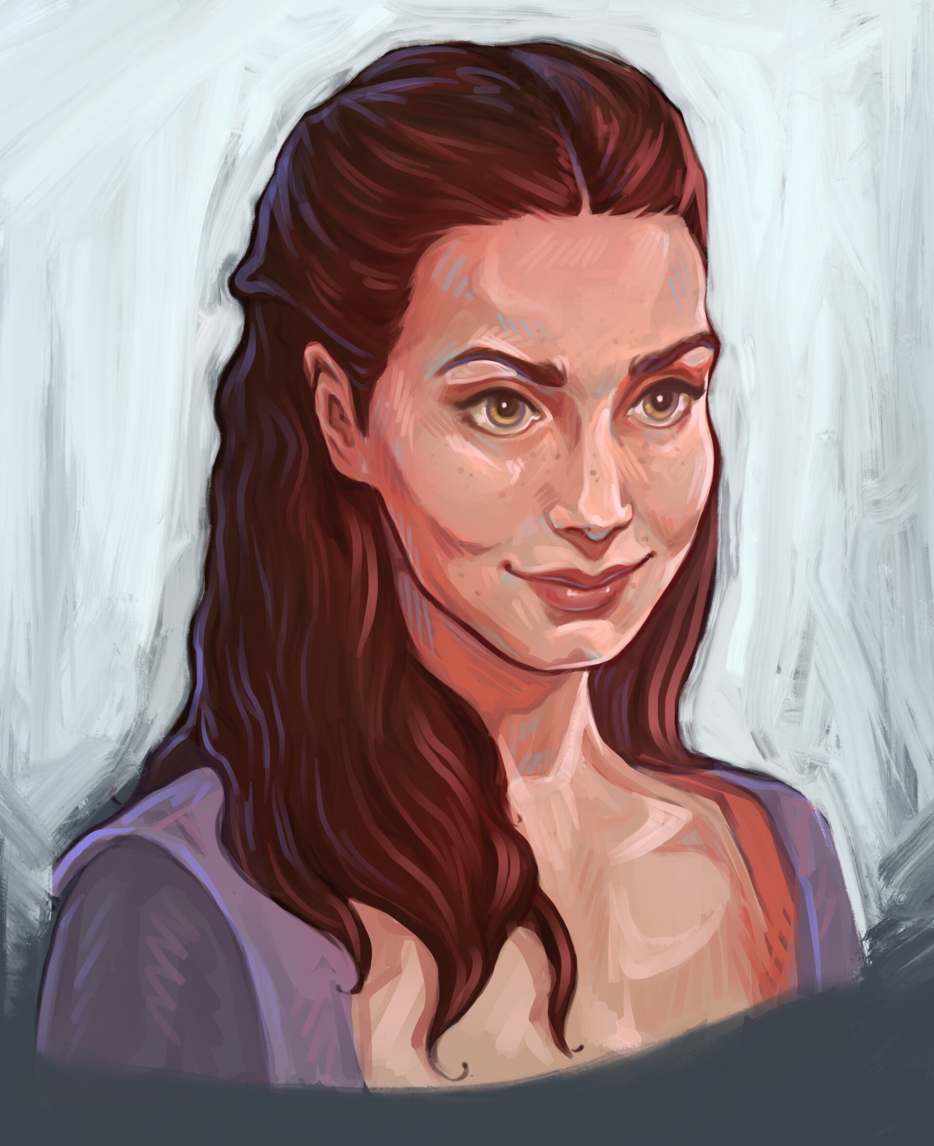 ArtStation - Pretty Girl Portrait 1