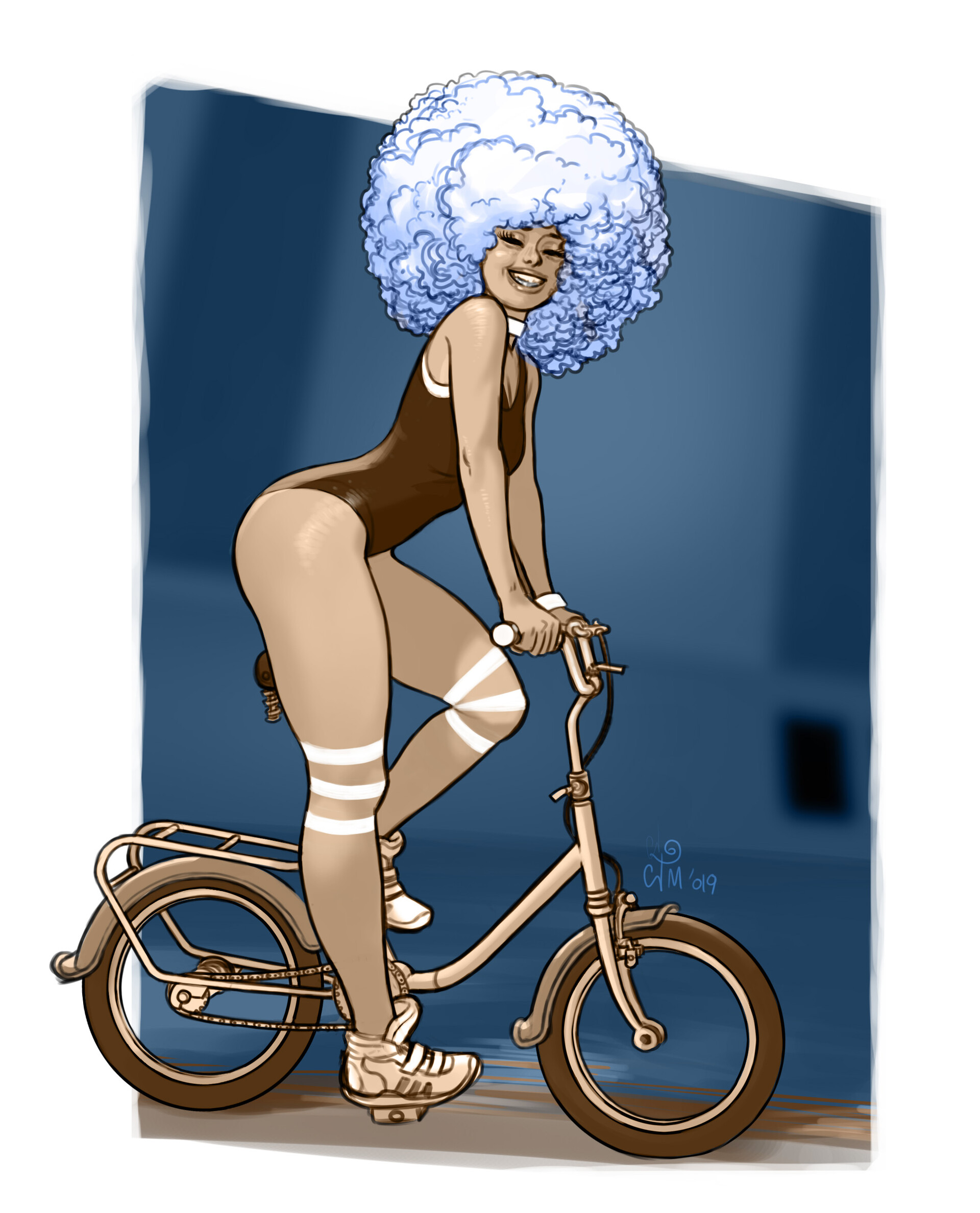ArtStation - Bicycle Girls