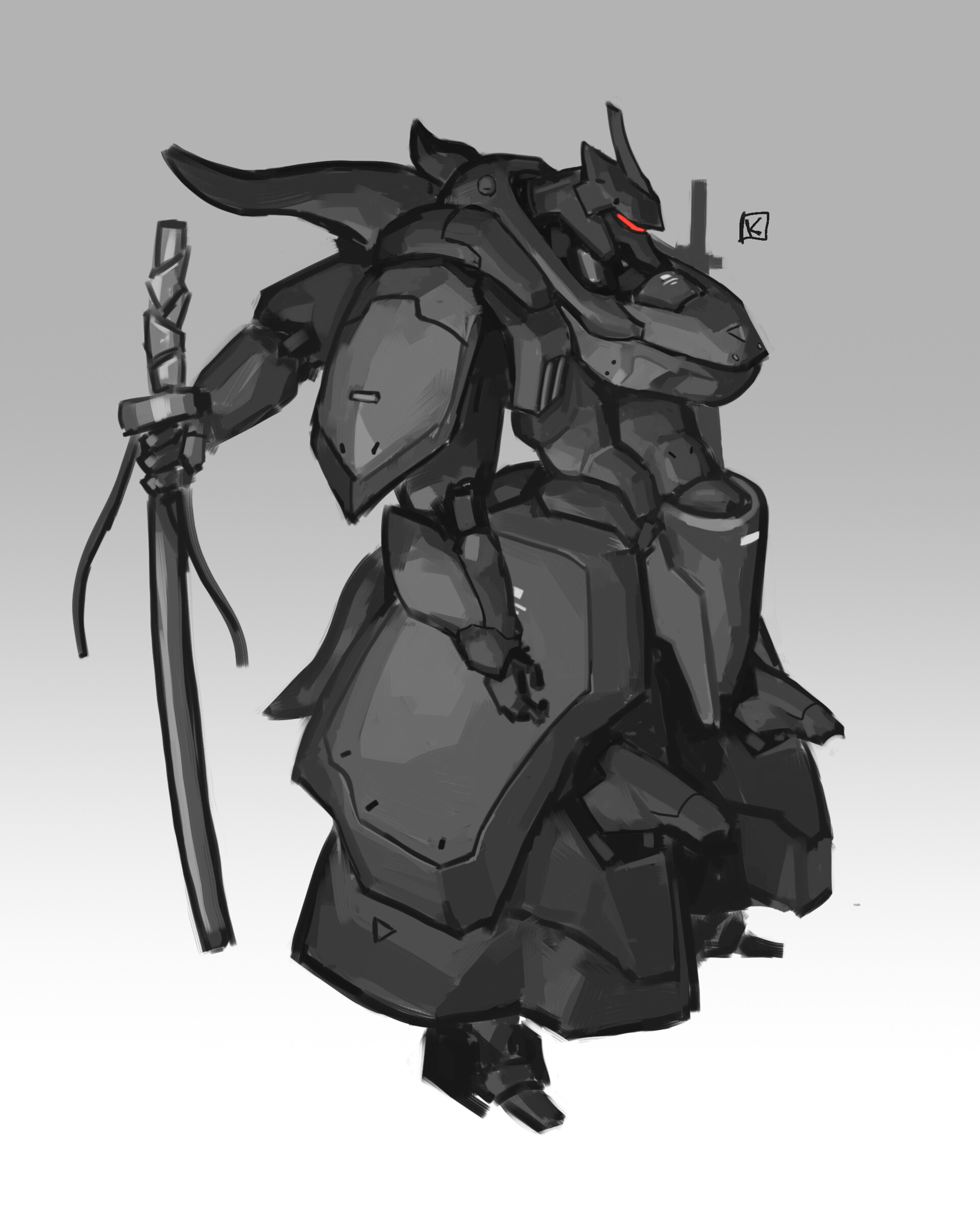 ArtStation - big mecha