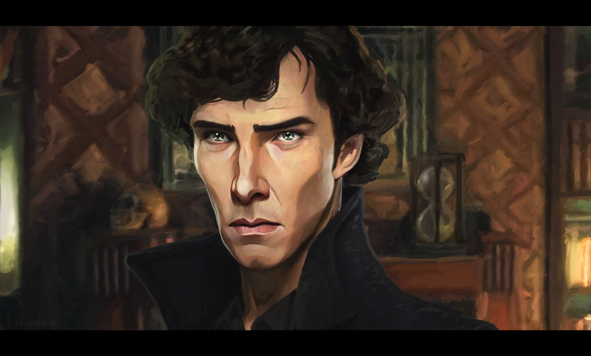 ArtStation - Sherlock Holmes Portrait