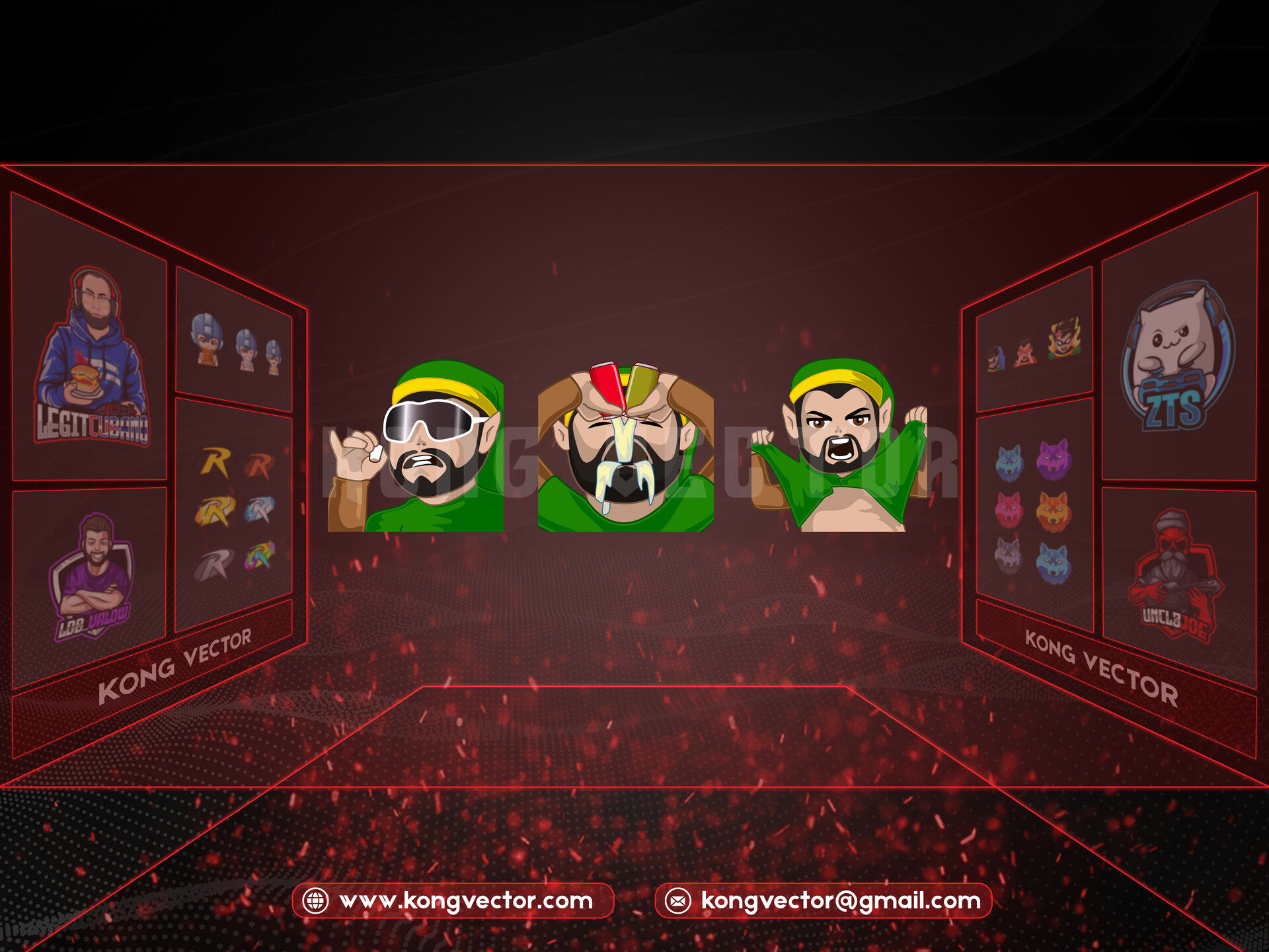 ArtStation - Custom Character Emote