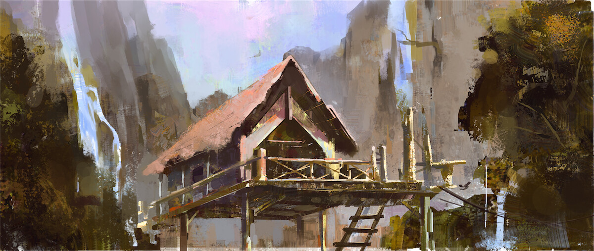 ArtStation - Jungle House