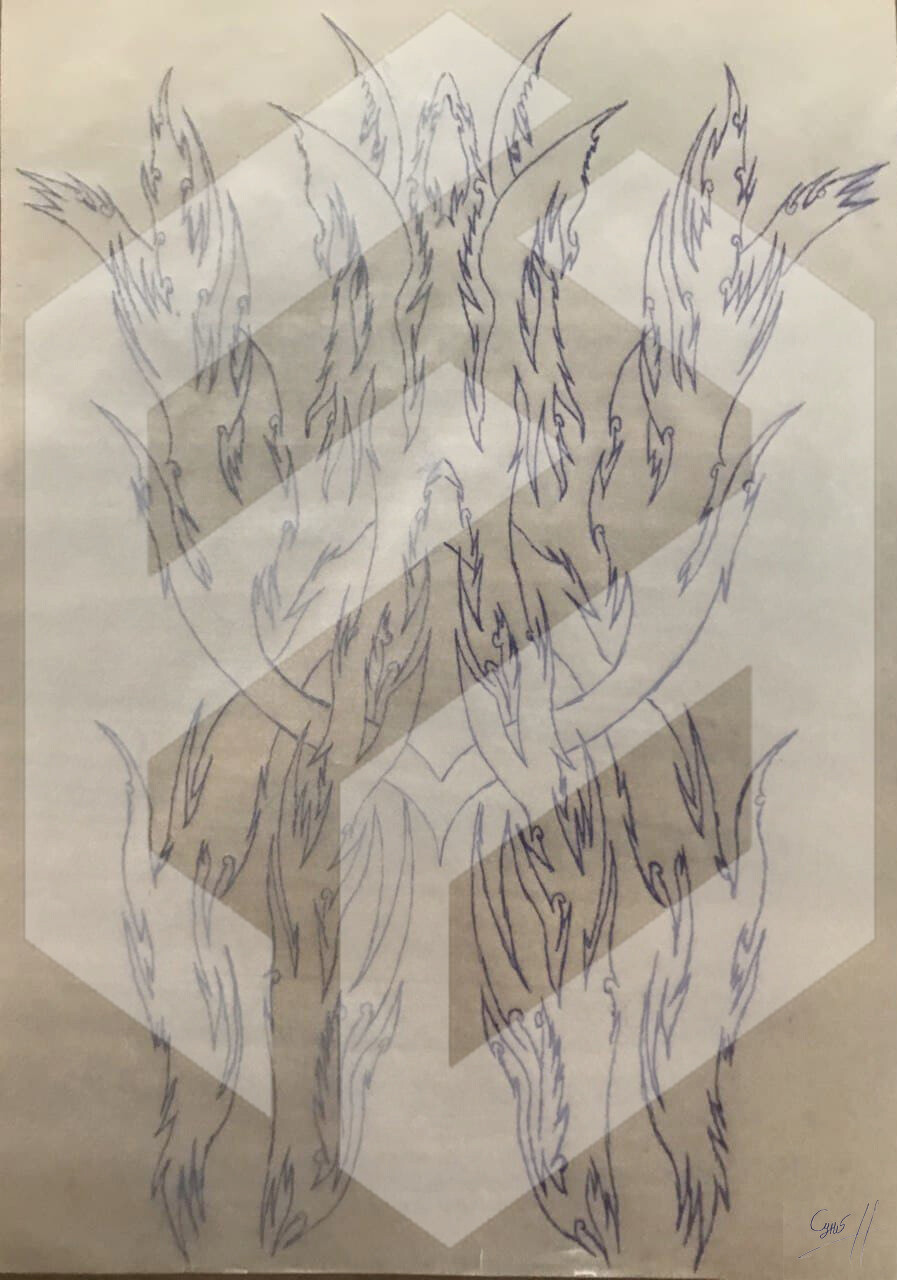 ArtStation - Hand sketch tribal art