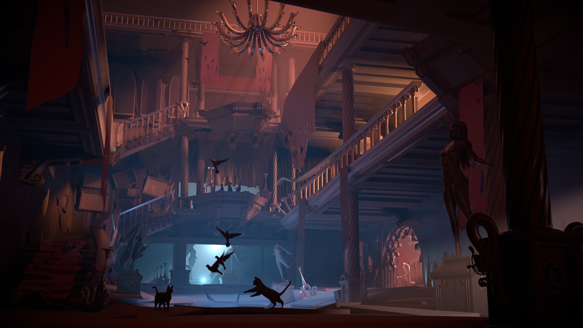 ArtStation - Collaborative Project - Mysterious Castle